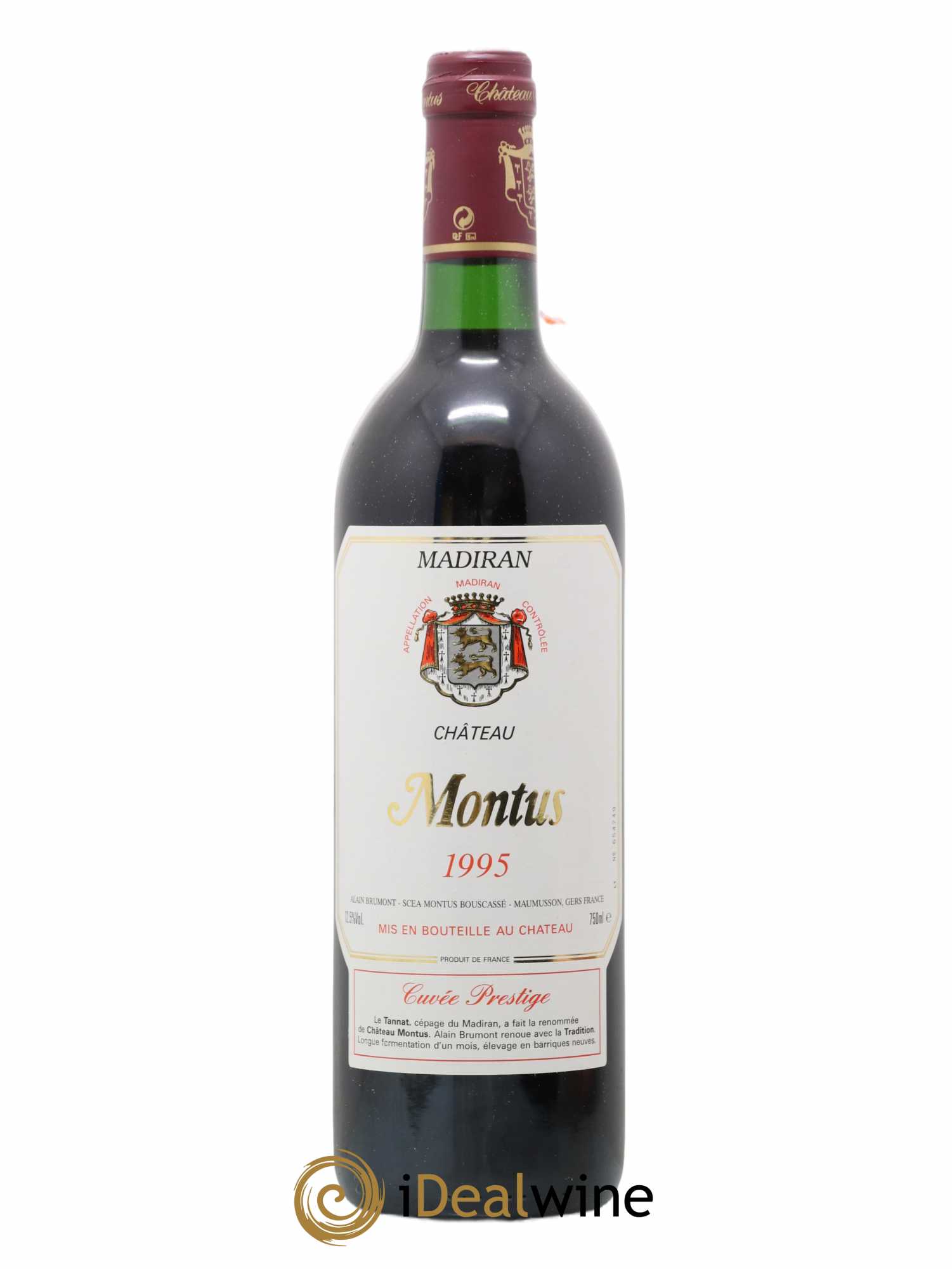 Acheter Madiran Château Montus-Prestige Alain Brumont 1995 (lot: 8383)
