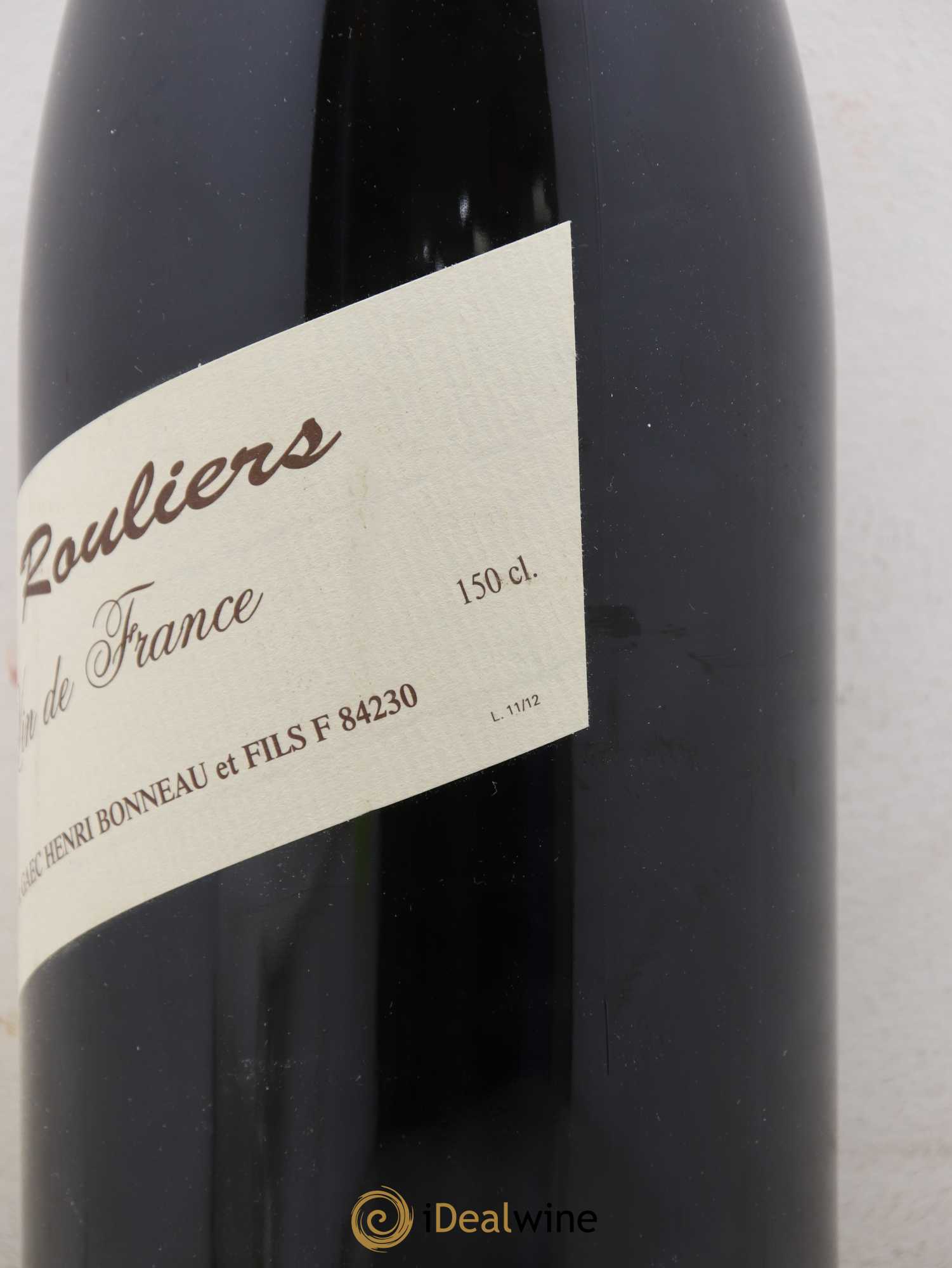Acheter Vin de France Les Rouliers Henri Bonneau & Fils 1112 (lot: 5232)