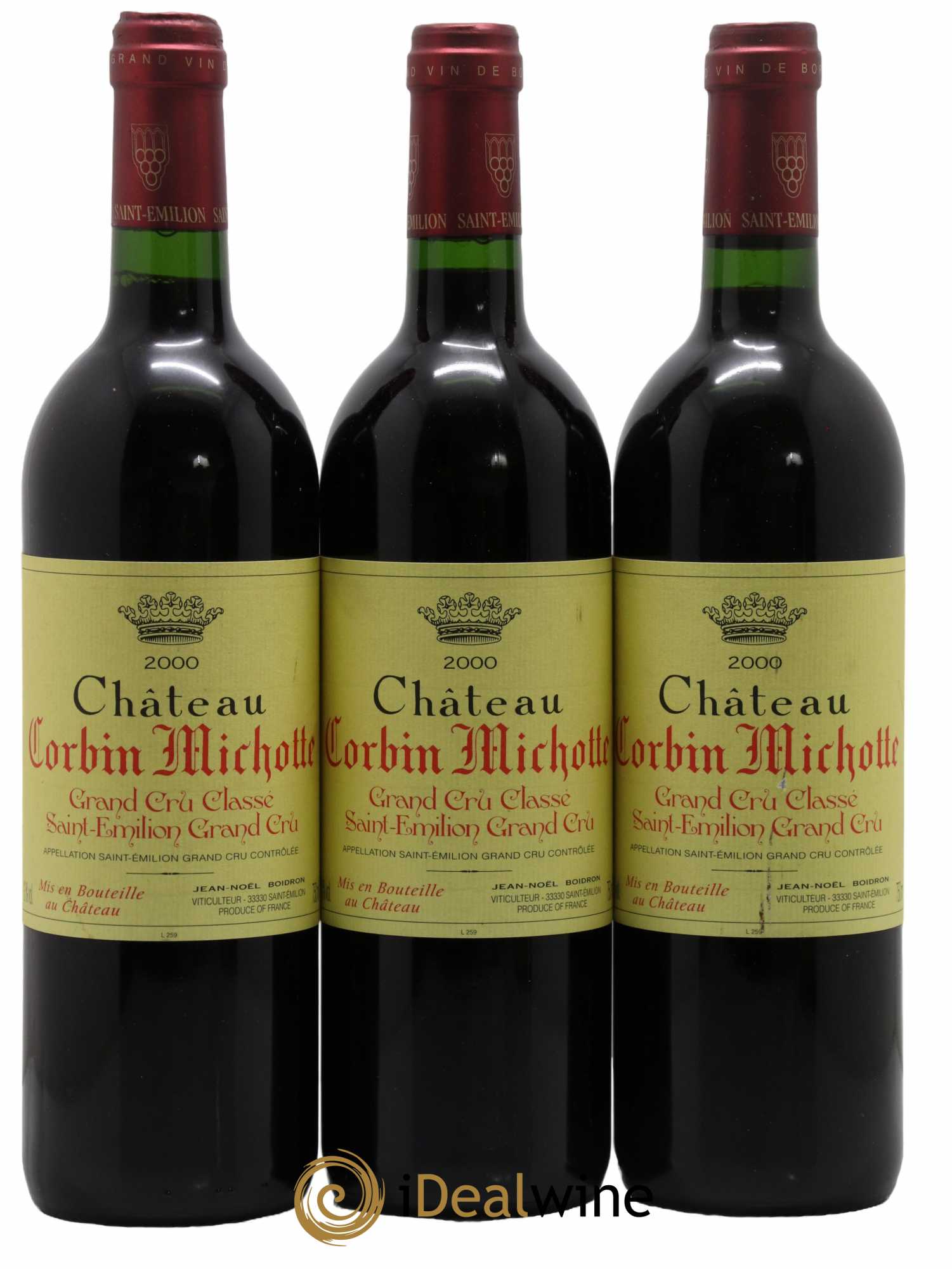 Buy Château Corbin Michotte Grand Cru Classé 2000 (lot: 8353)