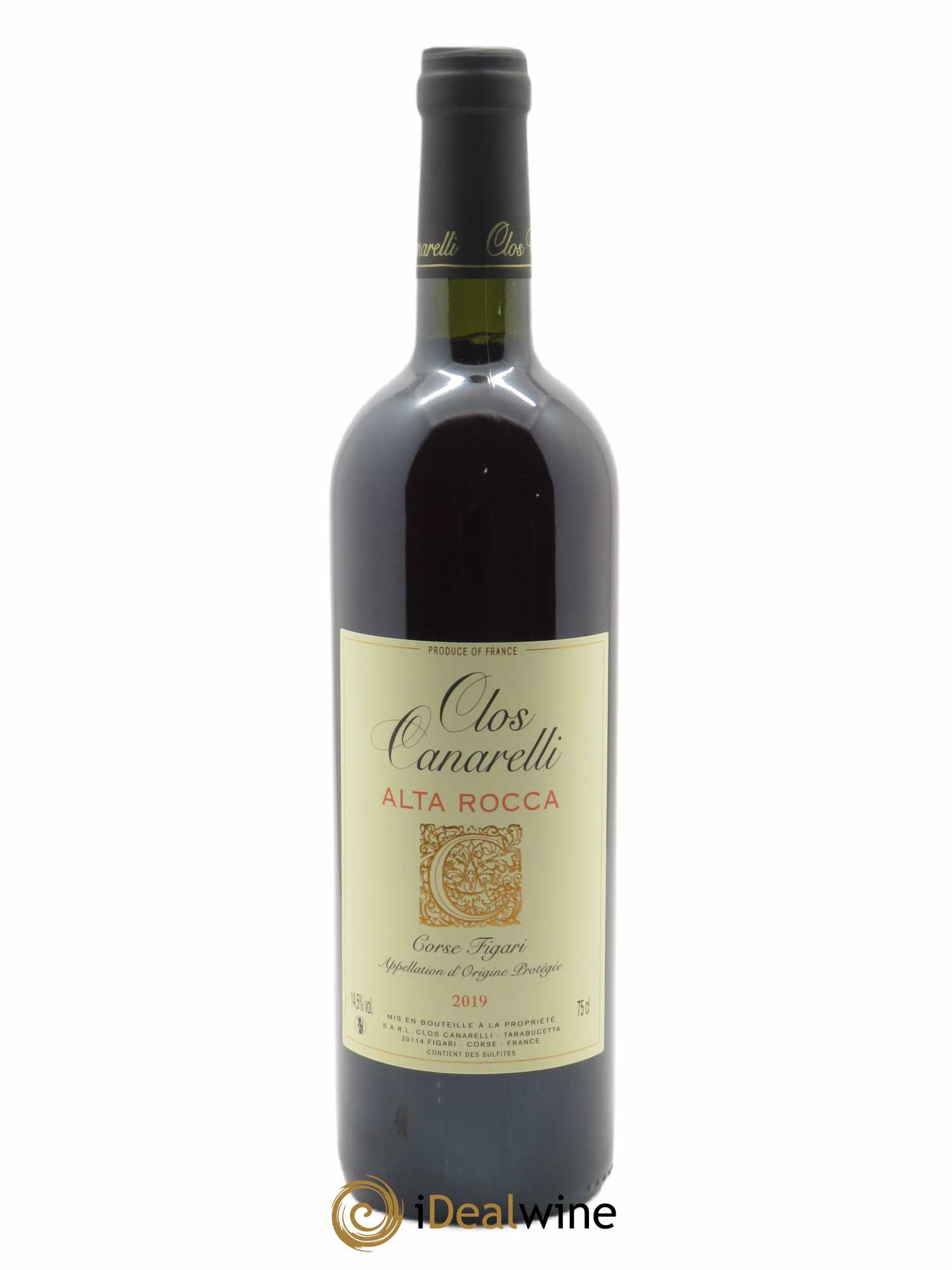 Buy Vin de France Alta Rocca Clos Canarelli 2019 (lot: 4800)