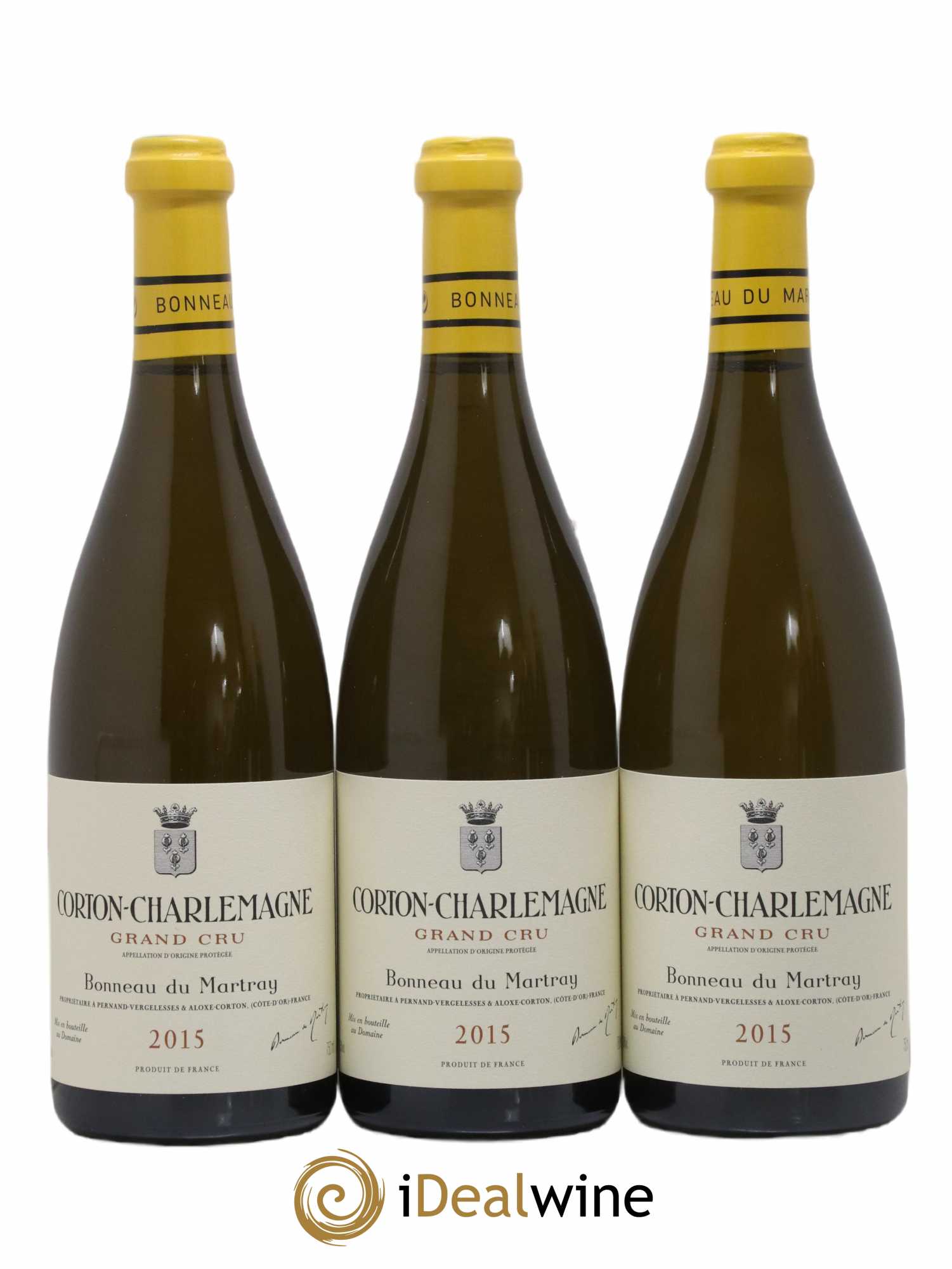 Buy Corton-Charlemagne Grand Cru Bonneau du Martray (Domaine) 2015 (lot ...