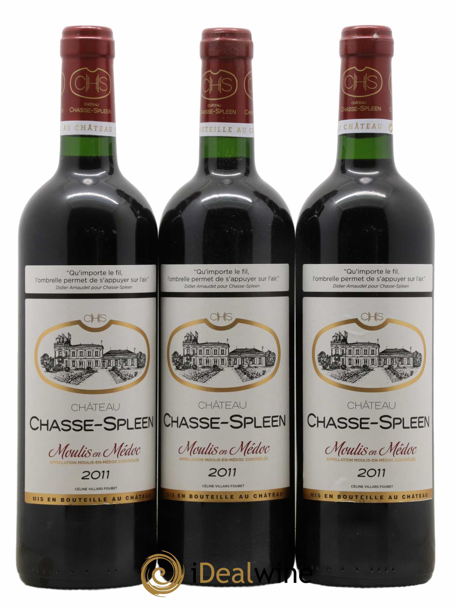 Buy Château Chasse Spleen 2011 (lot: 8126)