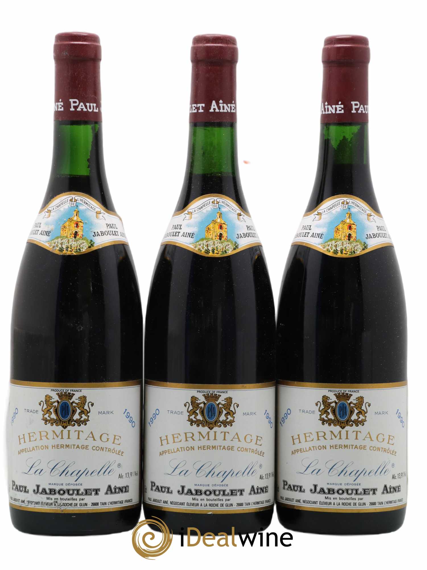 Buy Hermitage La Chapelle Paul Jaboulet Ainé 1990 (lot: 5160)