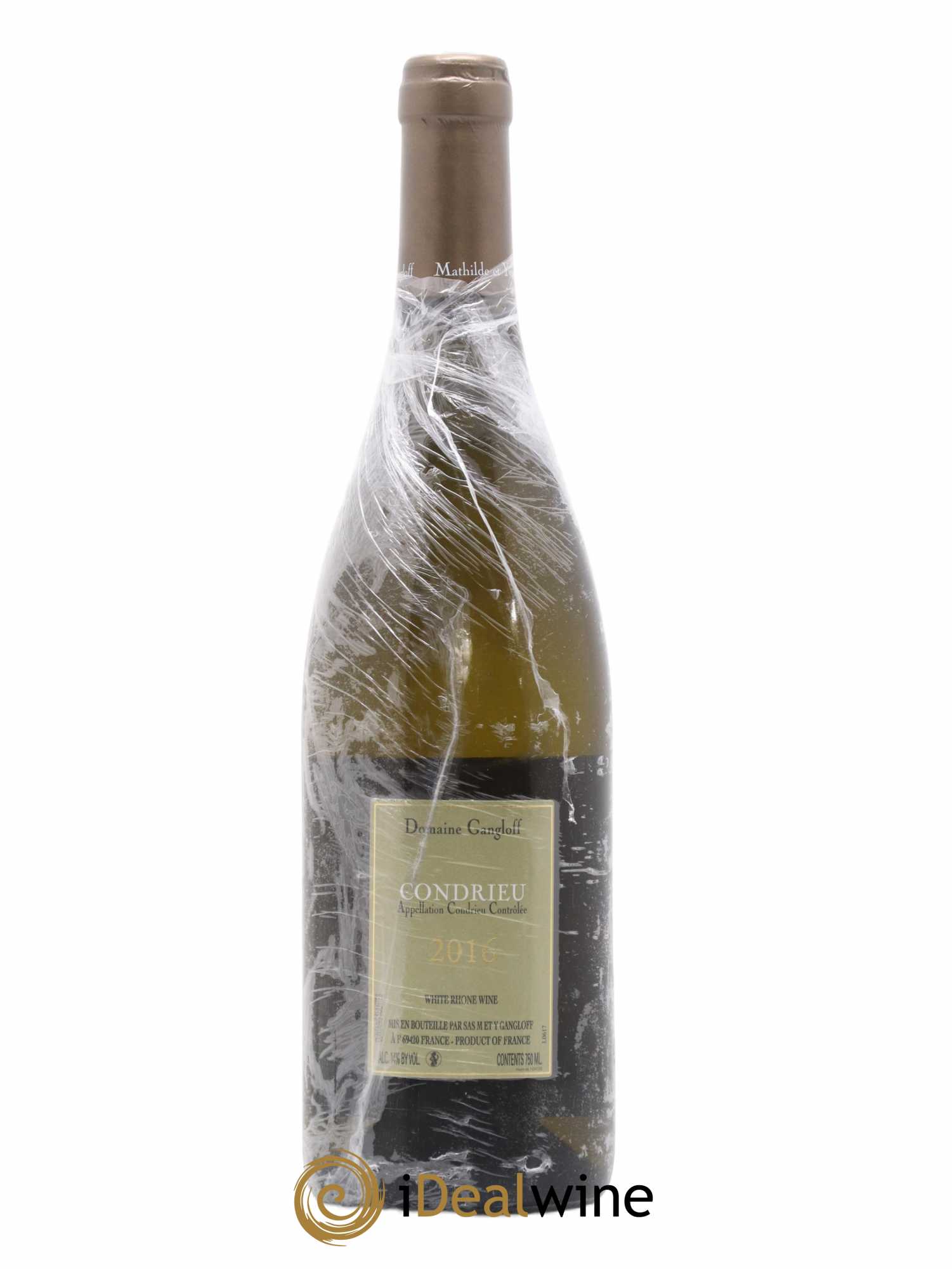 Acheter Condrieu Domaine Gangloff (Domaine) 2016 (lot: 4324)