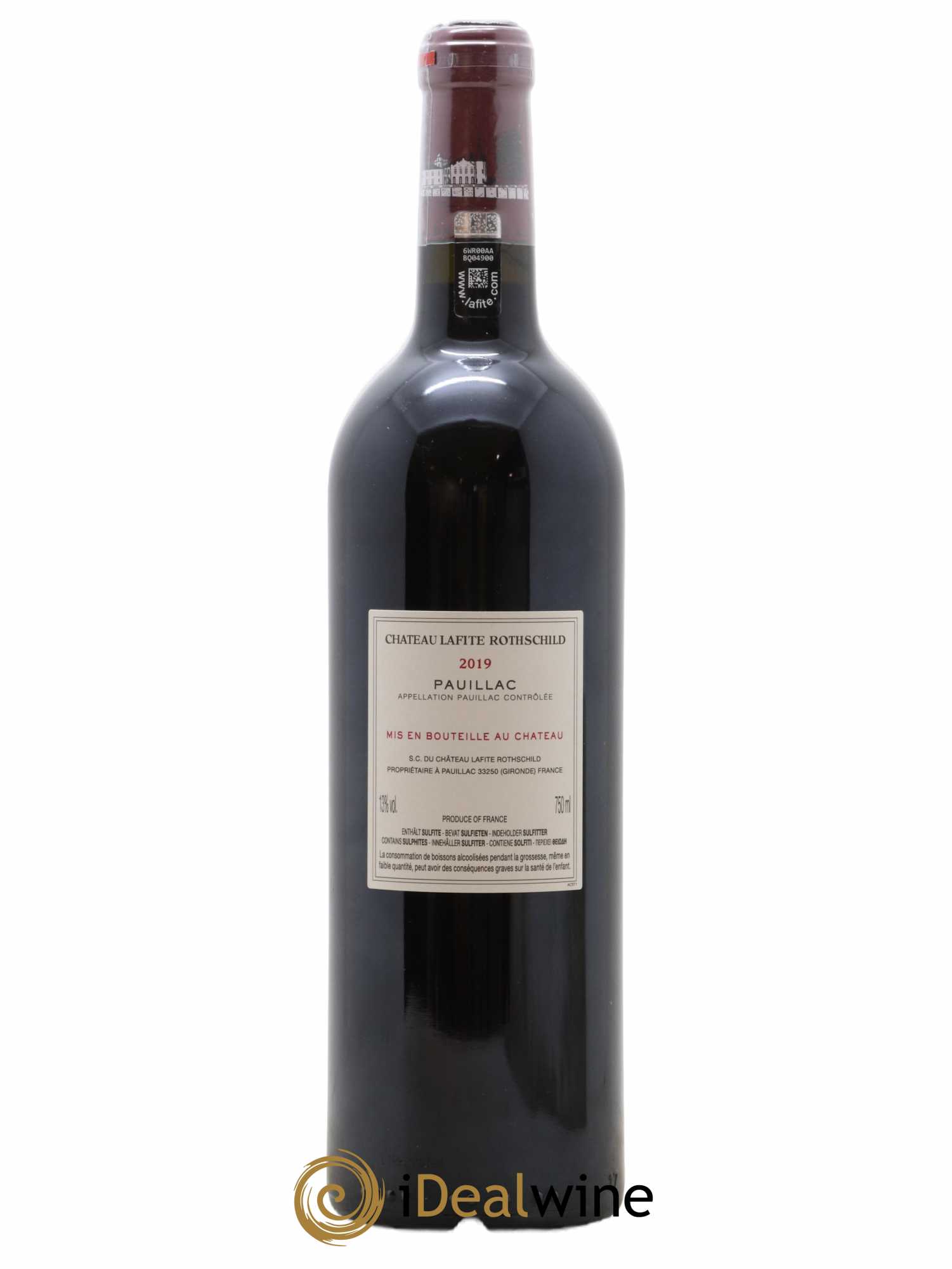 Acheter Château Lafite Rothschild 1er Grand Cru Classé 2019 (lot: 9248)