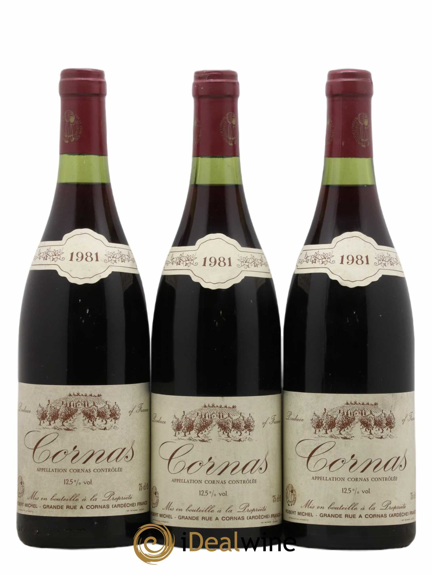 Acheter Cornas Robert Michel 1981 (lot: 4566)