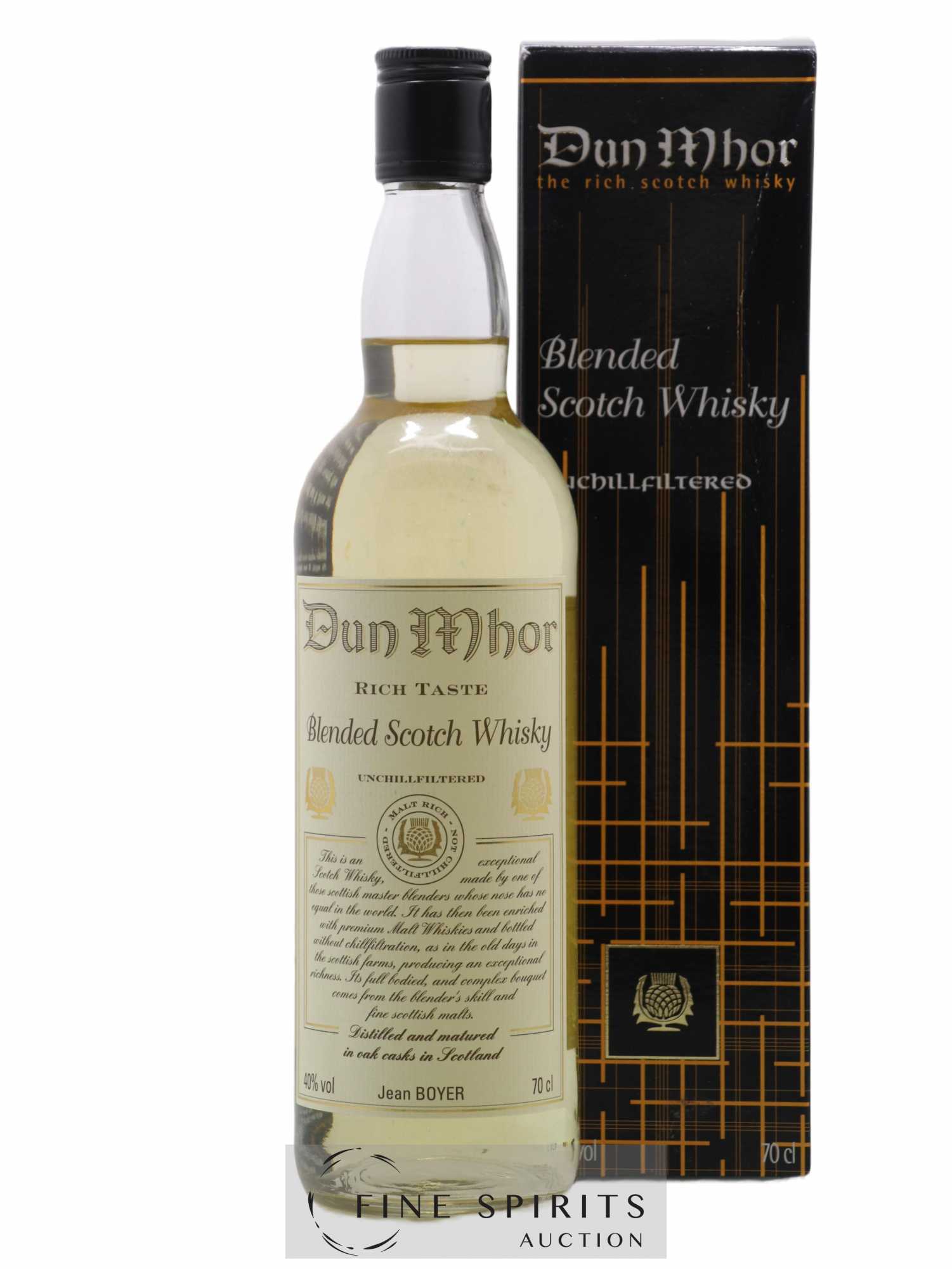 Acheter Dun Mhor Jean Boyer Rich Taste (lot: 317)