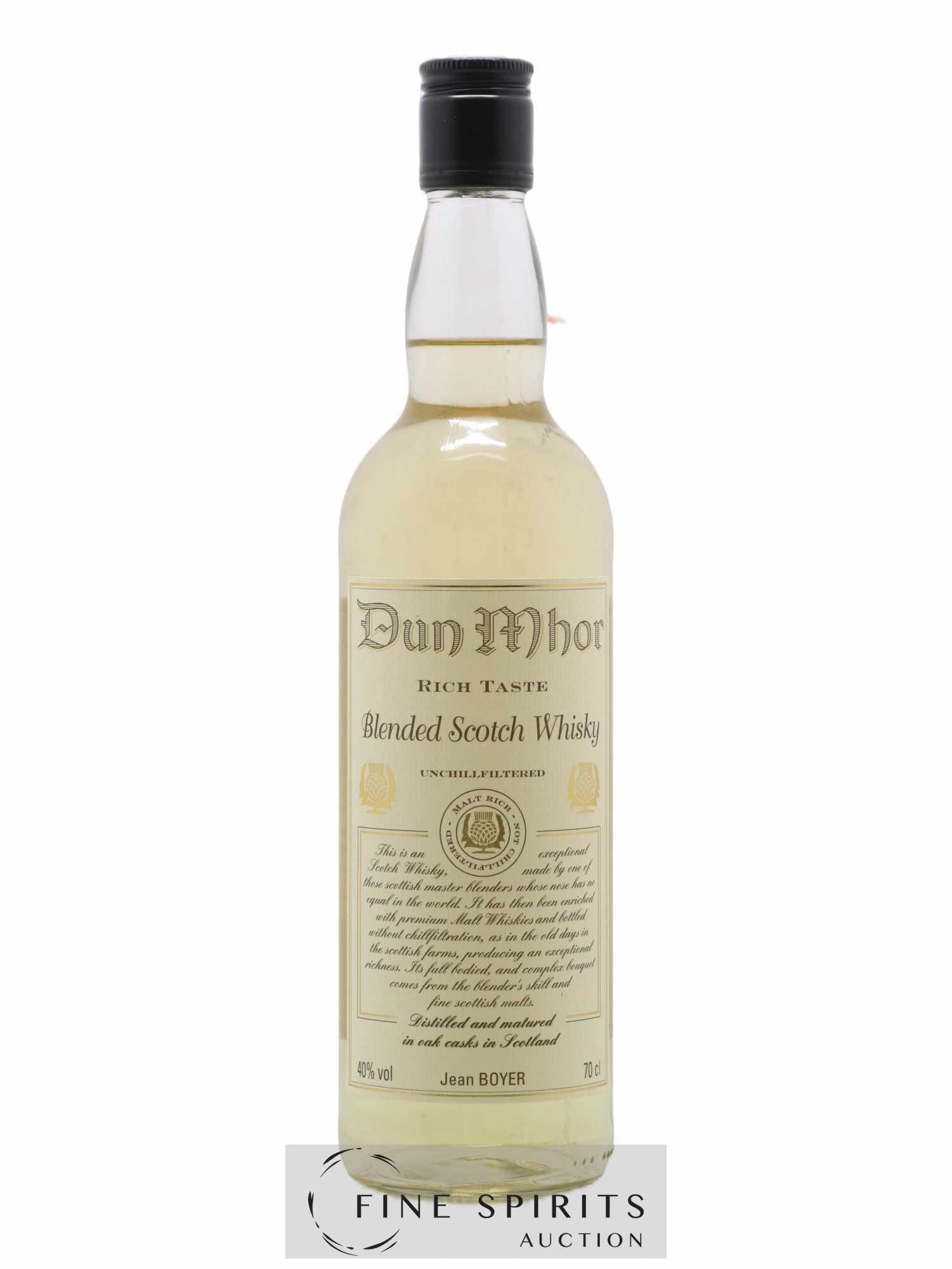 Acheter Dun Mhor Jean Boyer Rich Taste (lot: 319)