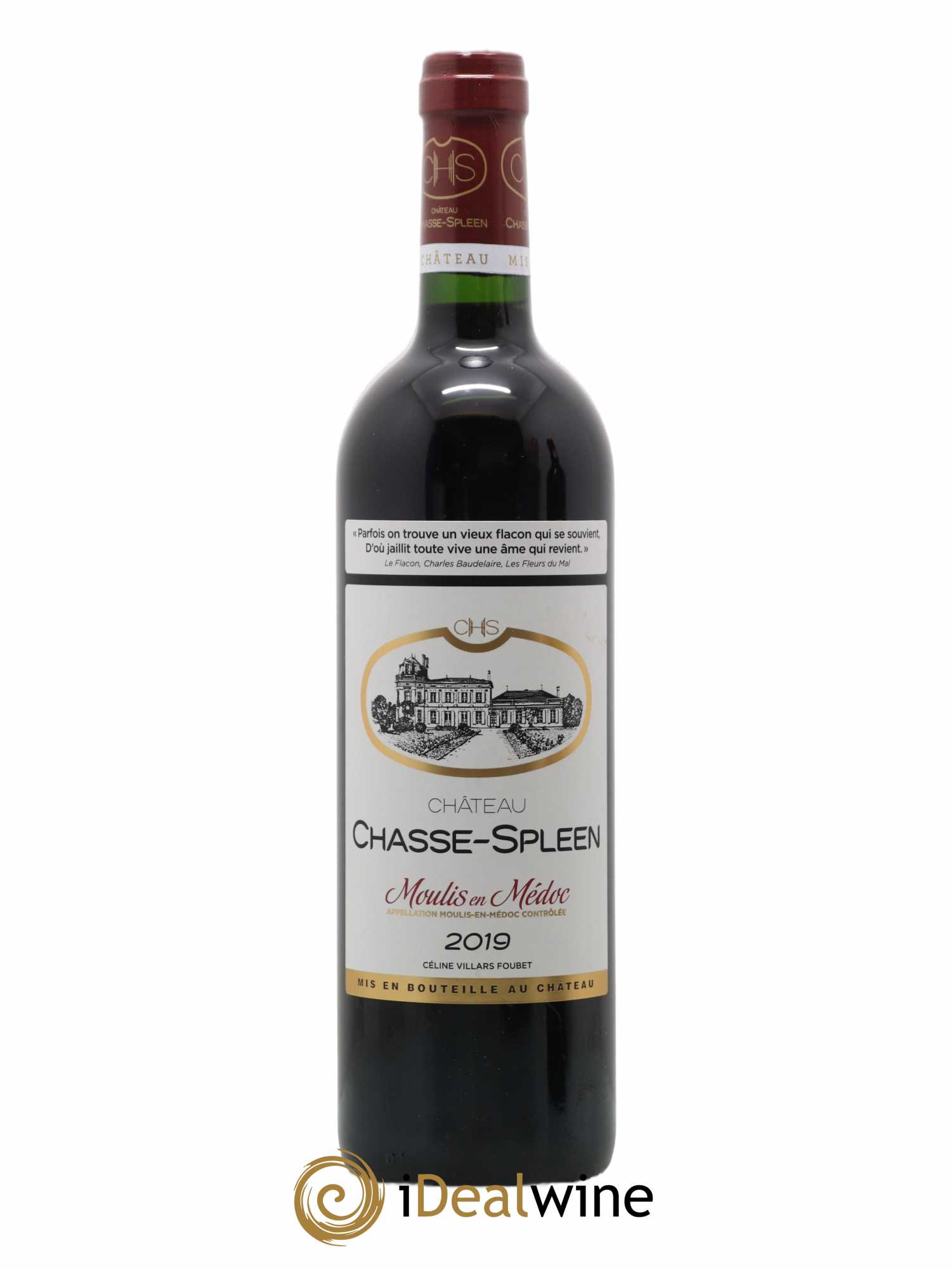 Acheter Château Chasse Spleen 2019 (lot: 136319)