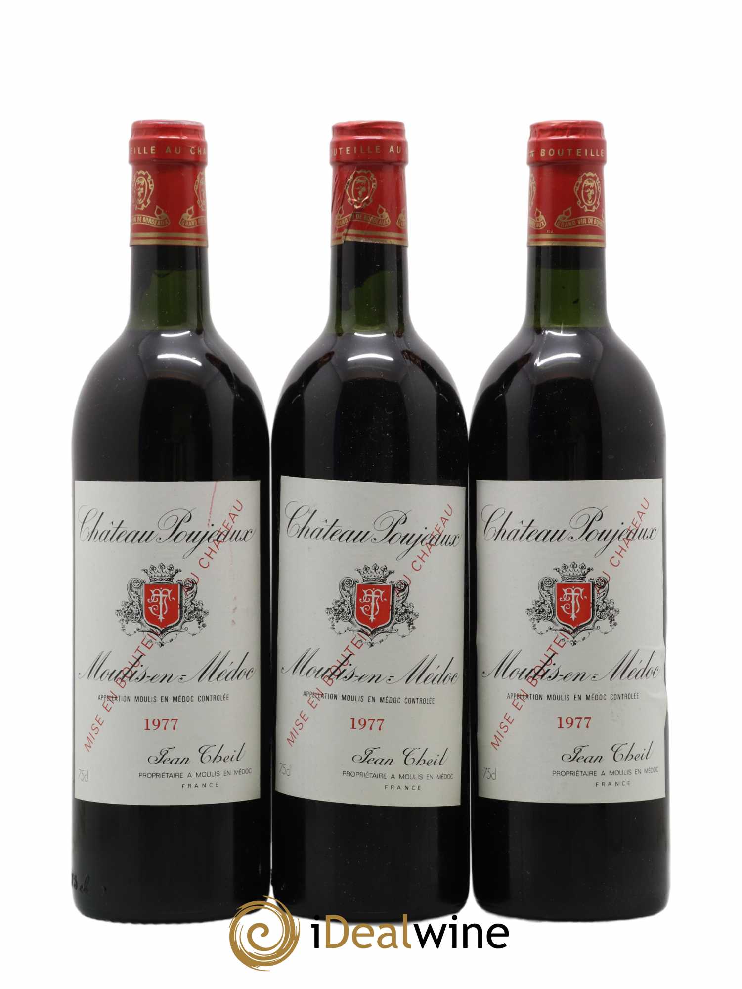 Acheter Château Poujeaux 1977 (lot: 7150)