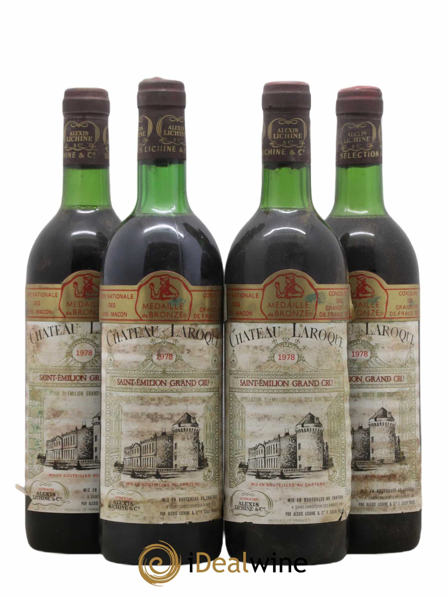 Buy Château Laroque Grand Cru Classé 1978 (lot: 5656)