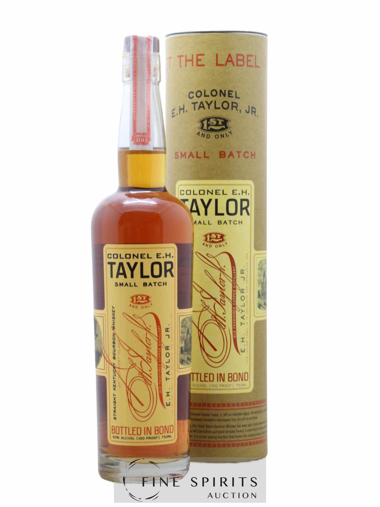 Acheter E.H. Taylor Of. Small Batch bottled in Bond 1st and Only (lot: 401)