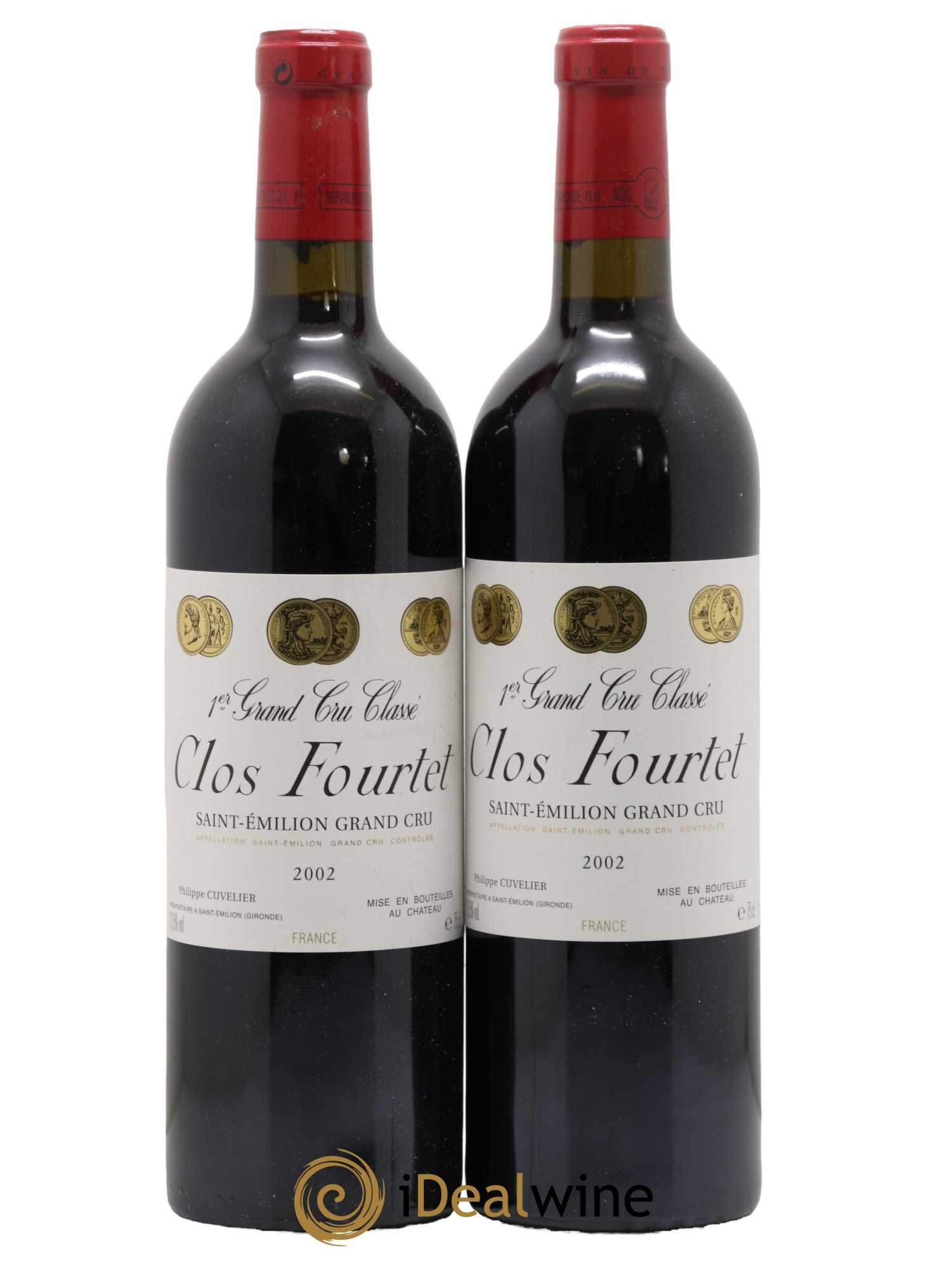 Acheter Clos Fourtet 1er Grand Cru Classé B 2002 (lot: 4853)