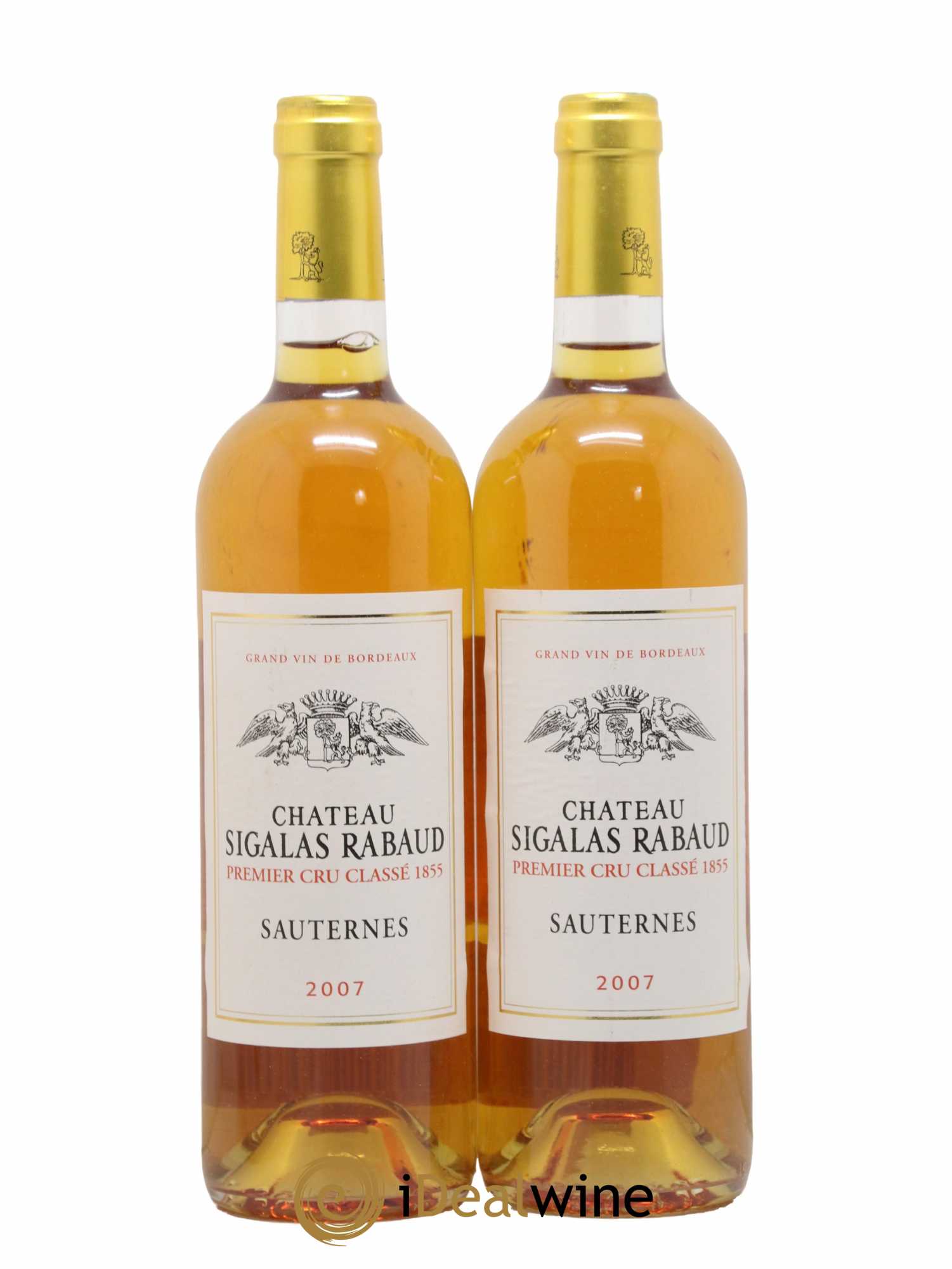 Acheter Château Sigalas Rabaud 1er Grand Cru Classé 2007 (lot: 3135)