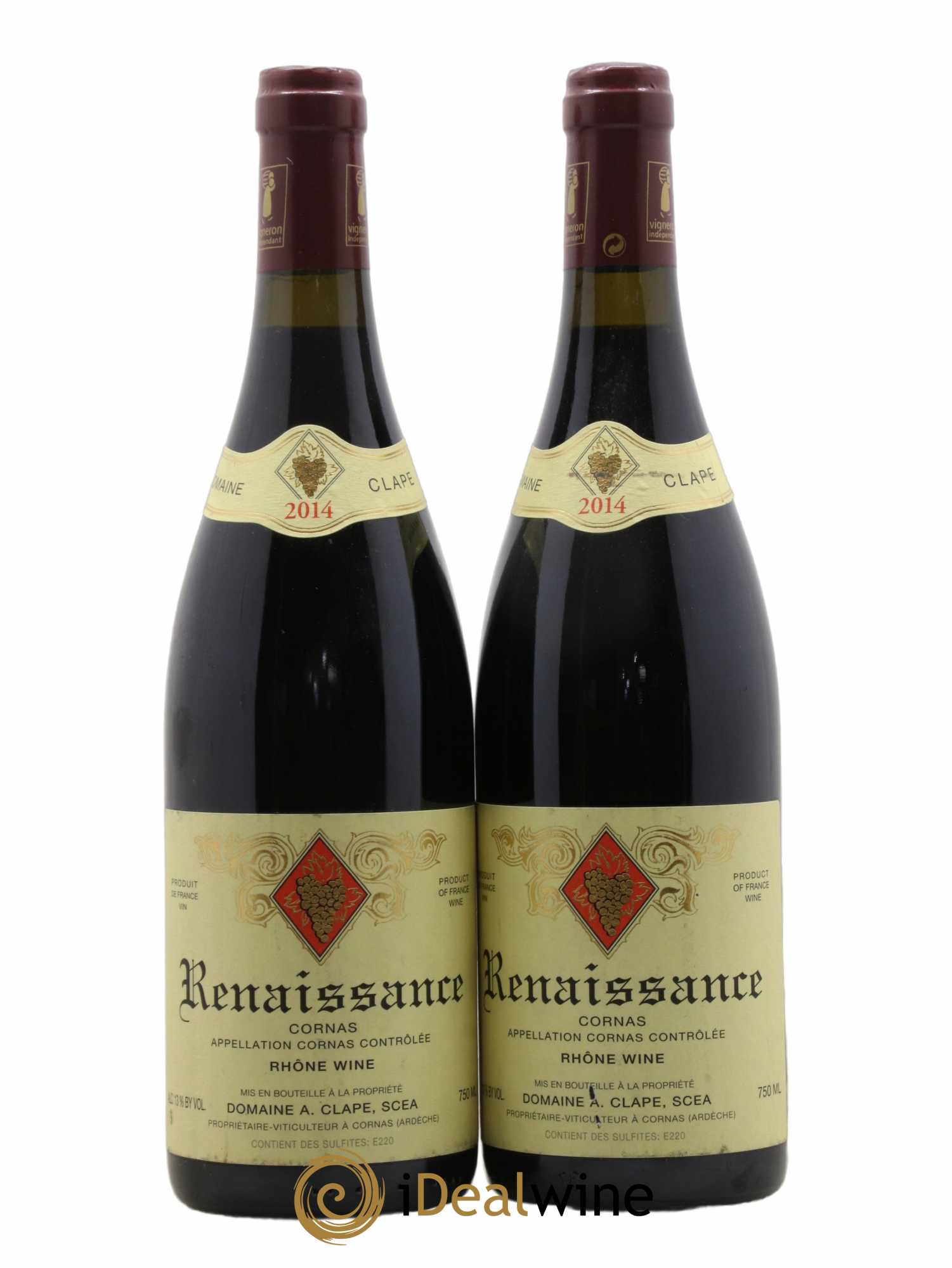 Acheter Cornas Renaissance Auguste Clape 2014 (lot: 103011)