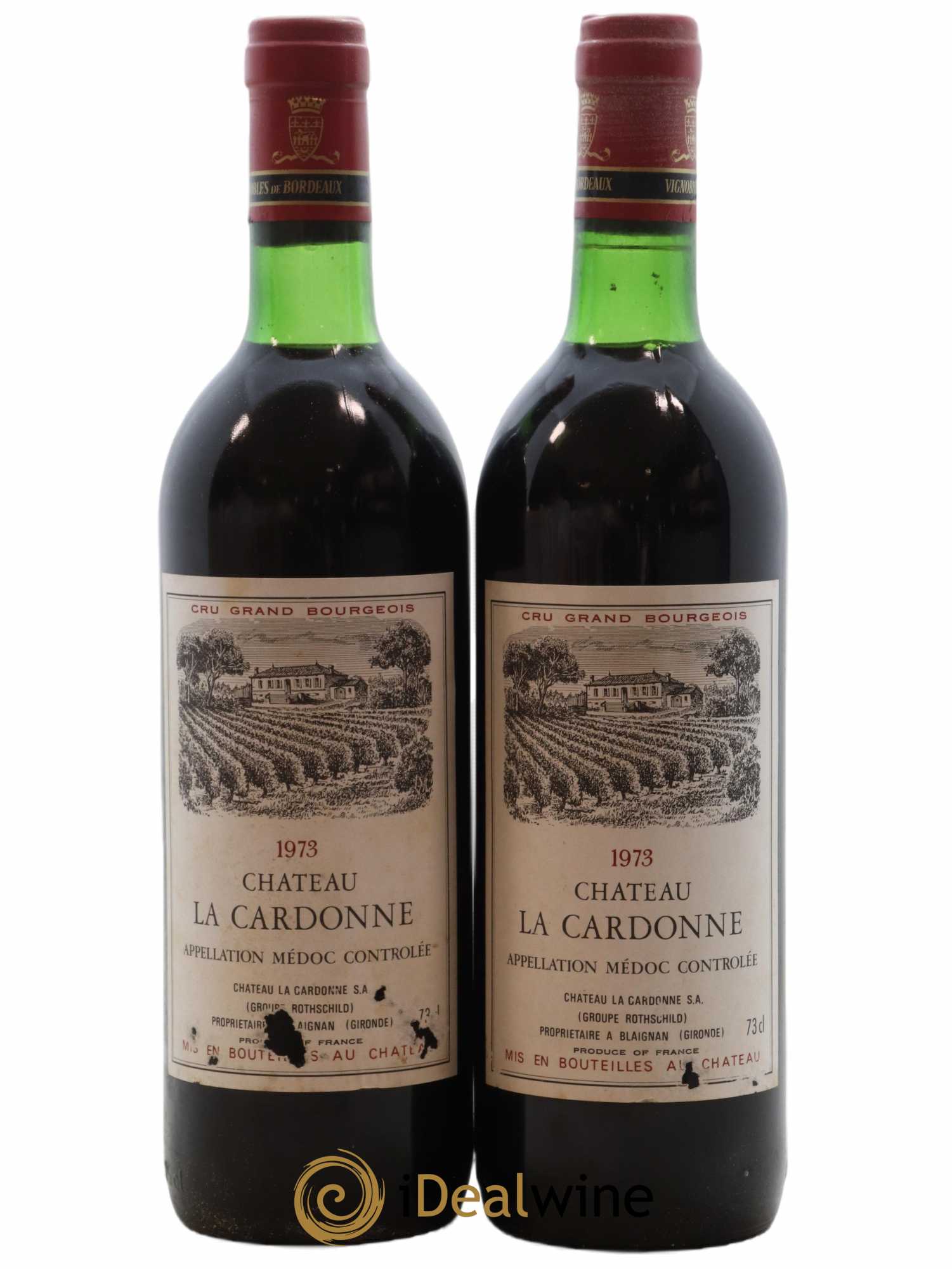 Buy Château la Cardonne Cru Bourgeois 1973 (lot: 6630)