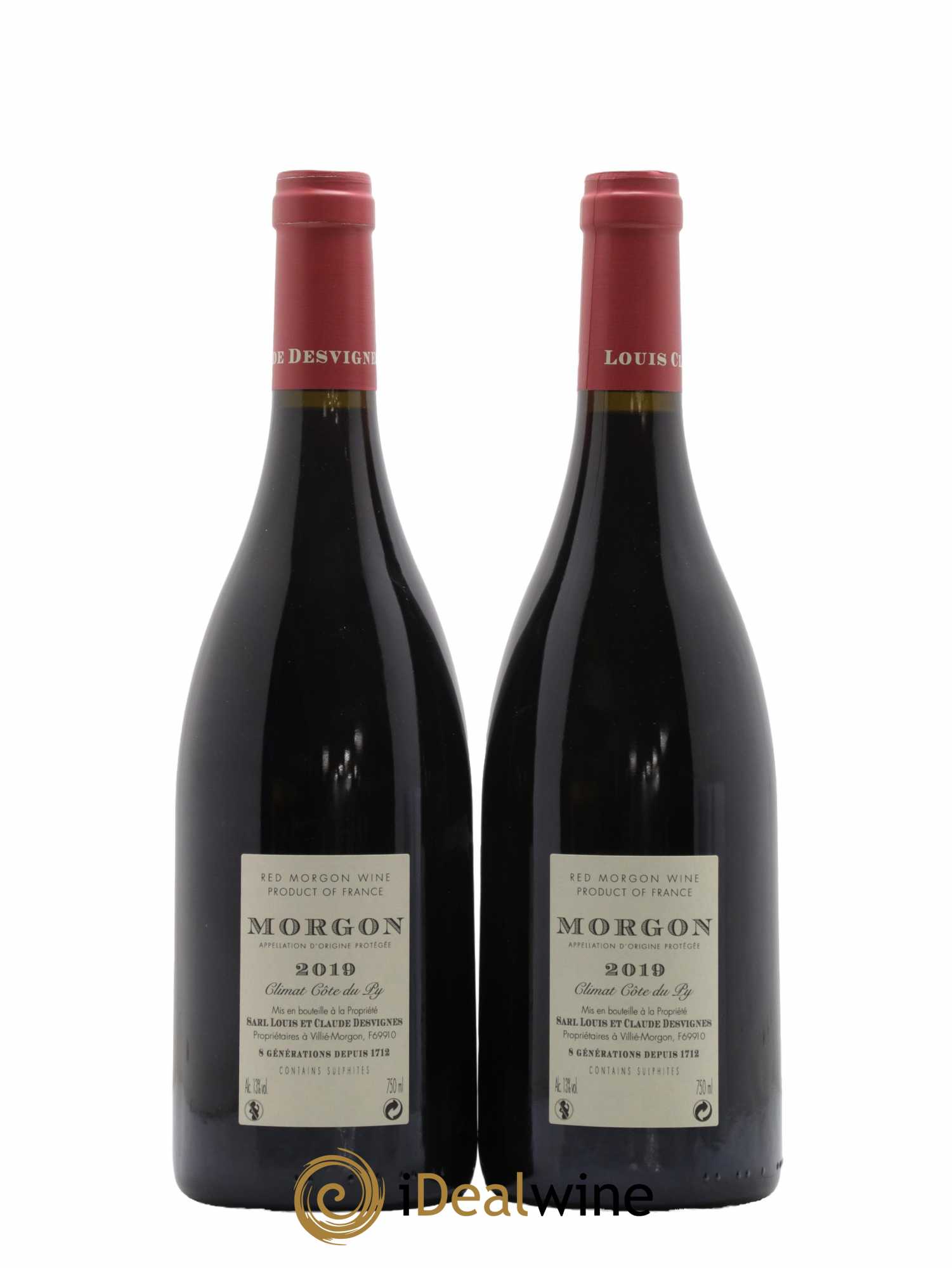 Acheter Morgon Côte de Py Javernières Louis-Claude Desvignes 2019 (lot ...