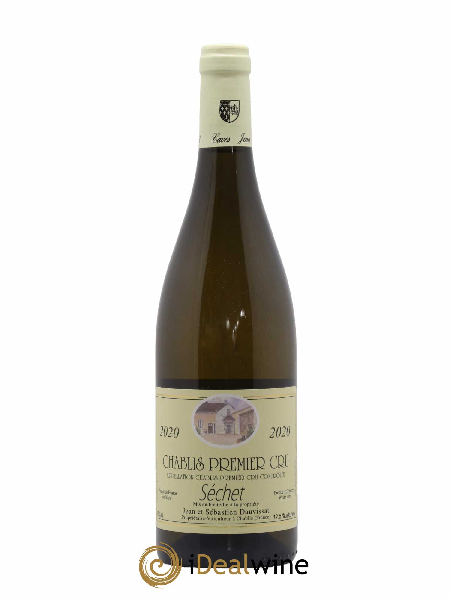 Acheter Chablis 1er Cru Séchet Jean et Sebastien Dauvissat 2020 (lot: 2808)