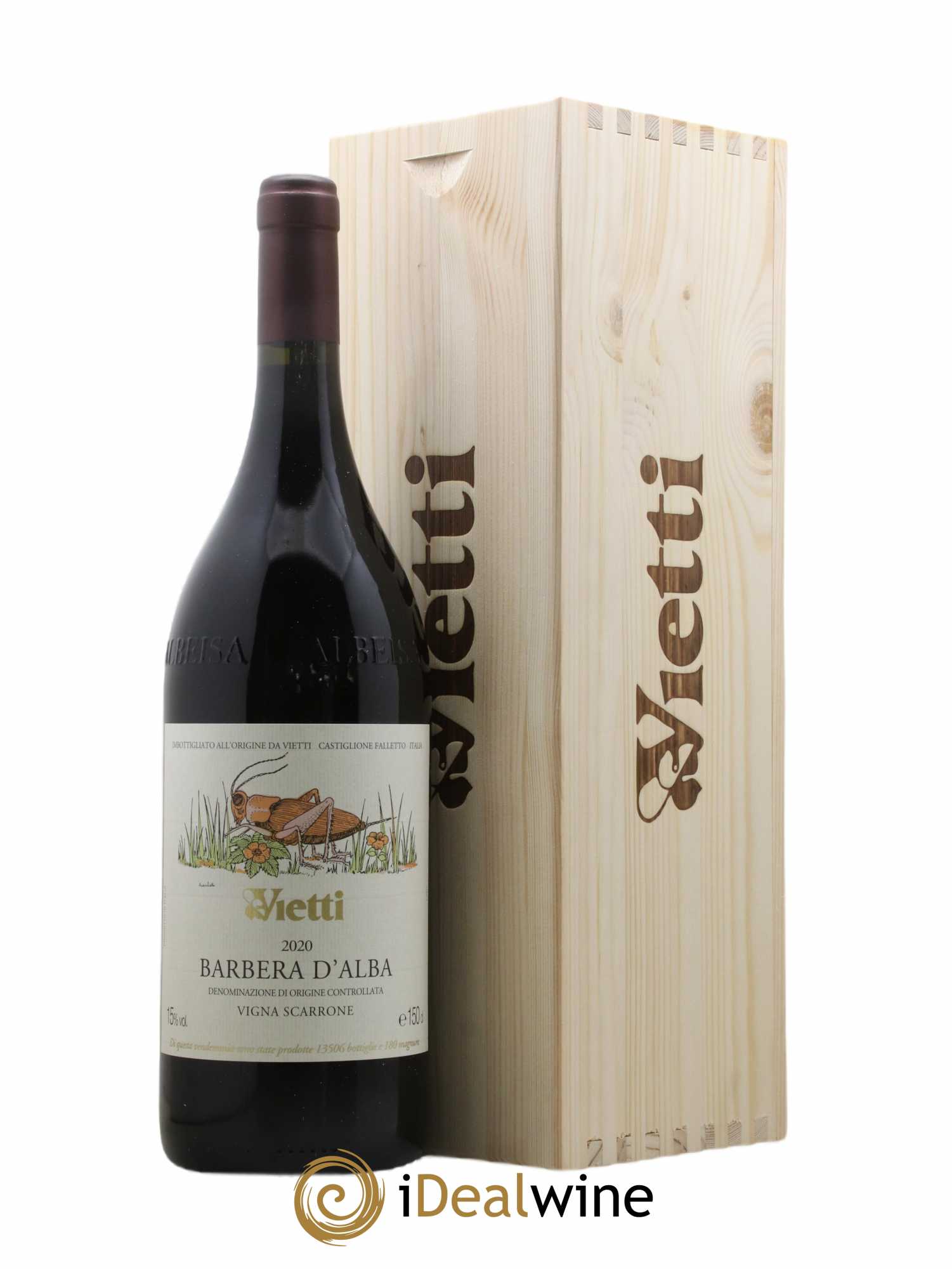 Acheter Barbera d'Alba DOC Vigna Scarrone - Vietti 2020 (lot: 5157)