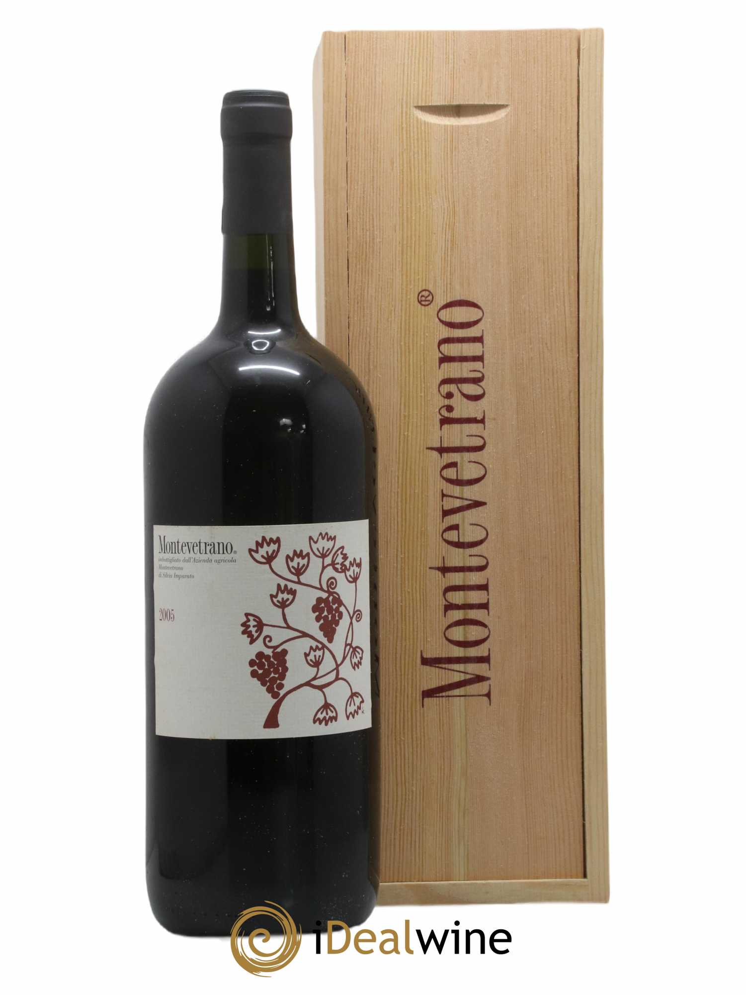 Acheter Colli Di Salerno Montevetrano IGT Silvia Imparato 2005 (lot: 948)