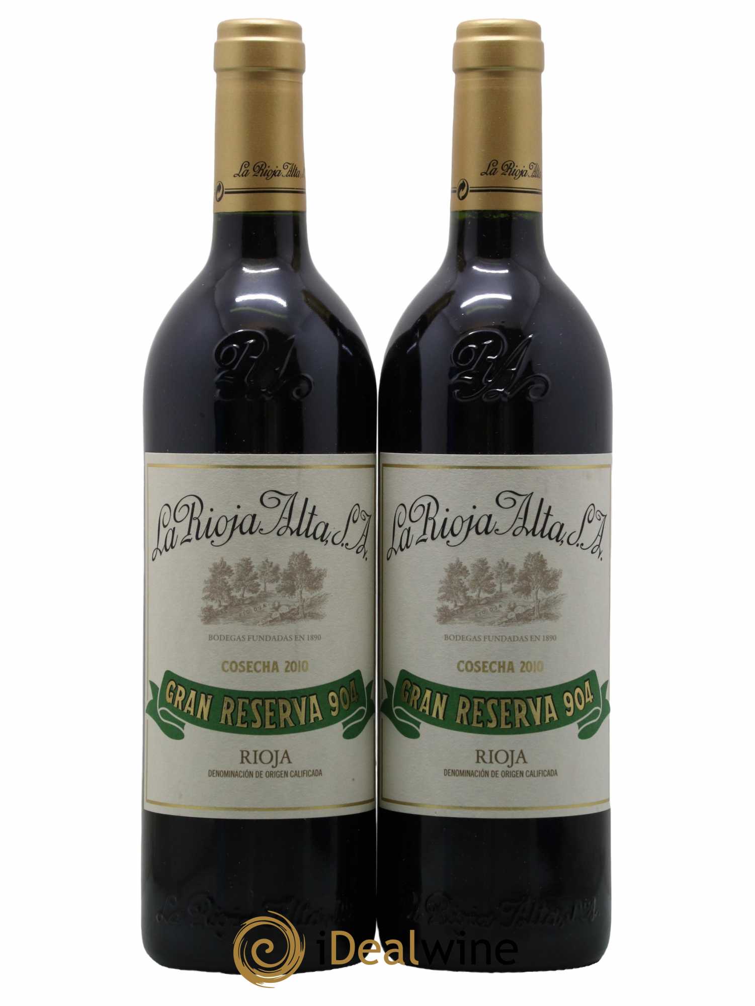 Buy Rioja DOCa Gran Reserva 904 La Rioja Alta 2010 (lot: 173)