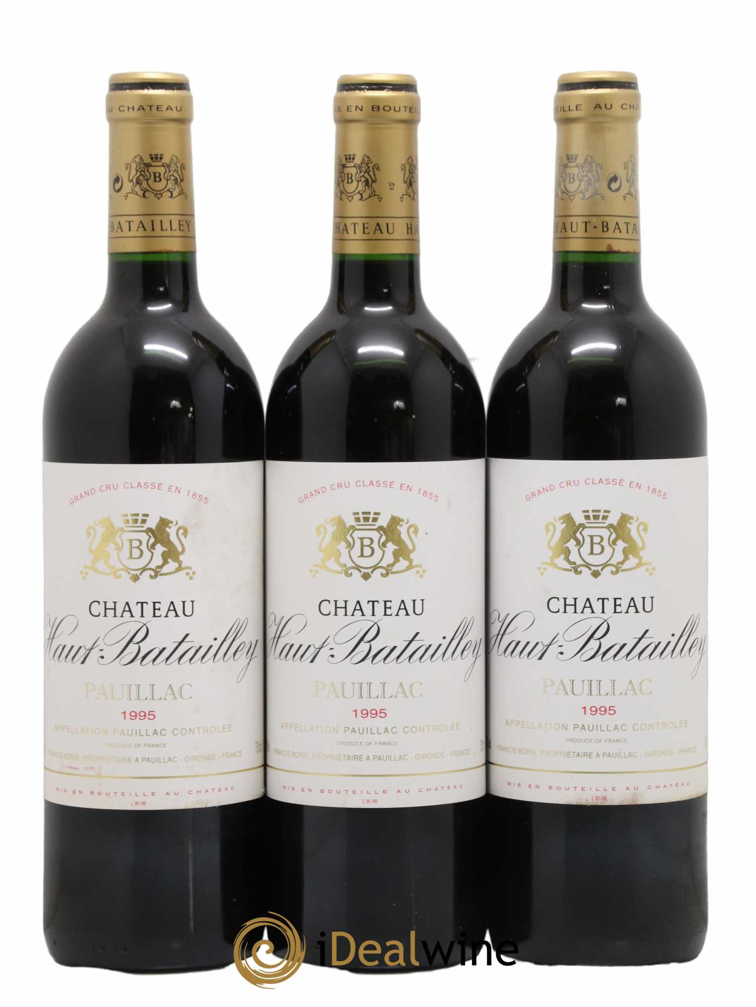 Buy Château Haut Batailley 5ème Grand Cru Classé 1995 (lot: 7993)