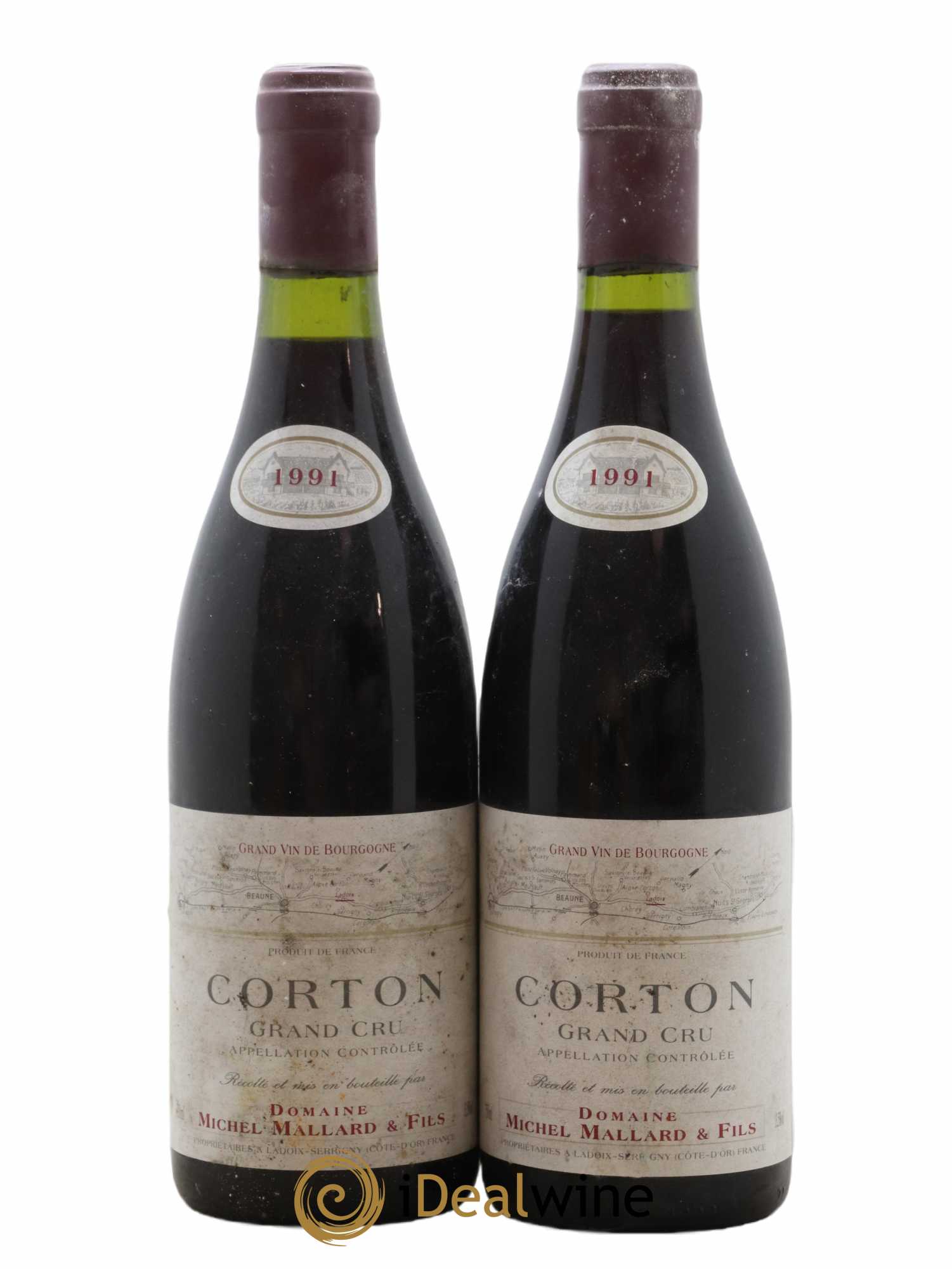 Acheter Corton Grand Cru Mallard & Fils 1991 (lot: 3029)
