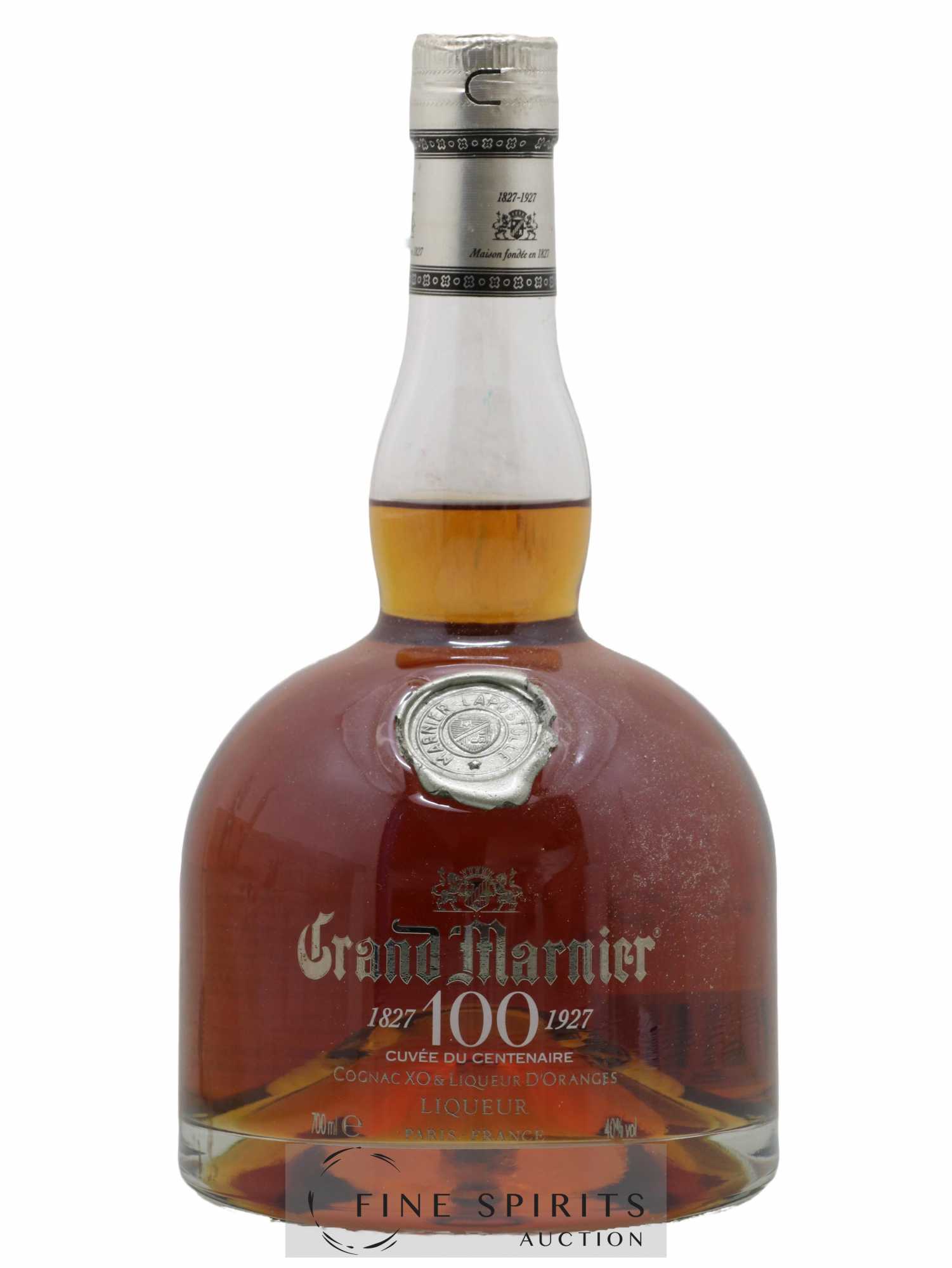 Acheter Grand-Marnier Of. Cuvée du Centenaire 1827-1927 (lot: 7)