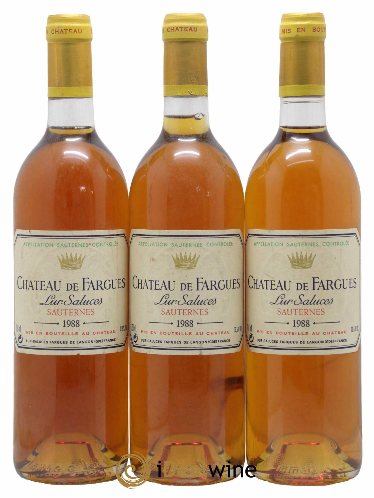 Acheter Château de Fargues 1988 (lot: 5416)
