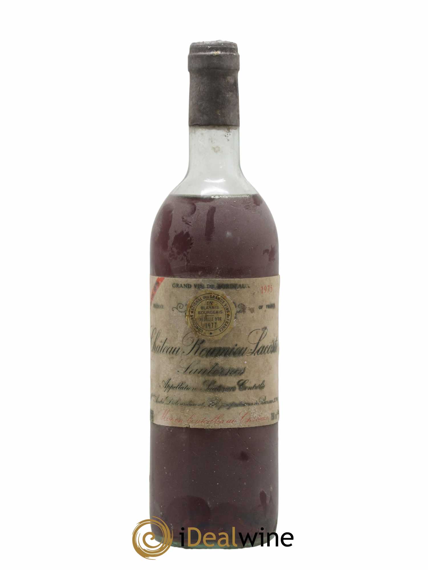Acheter Château Roûmieu-Lacoste Cru Bourgeois 1975 (lot: 5476)