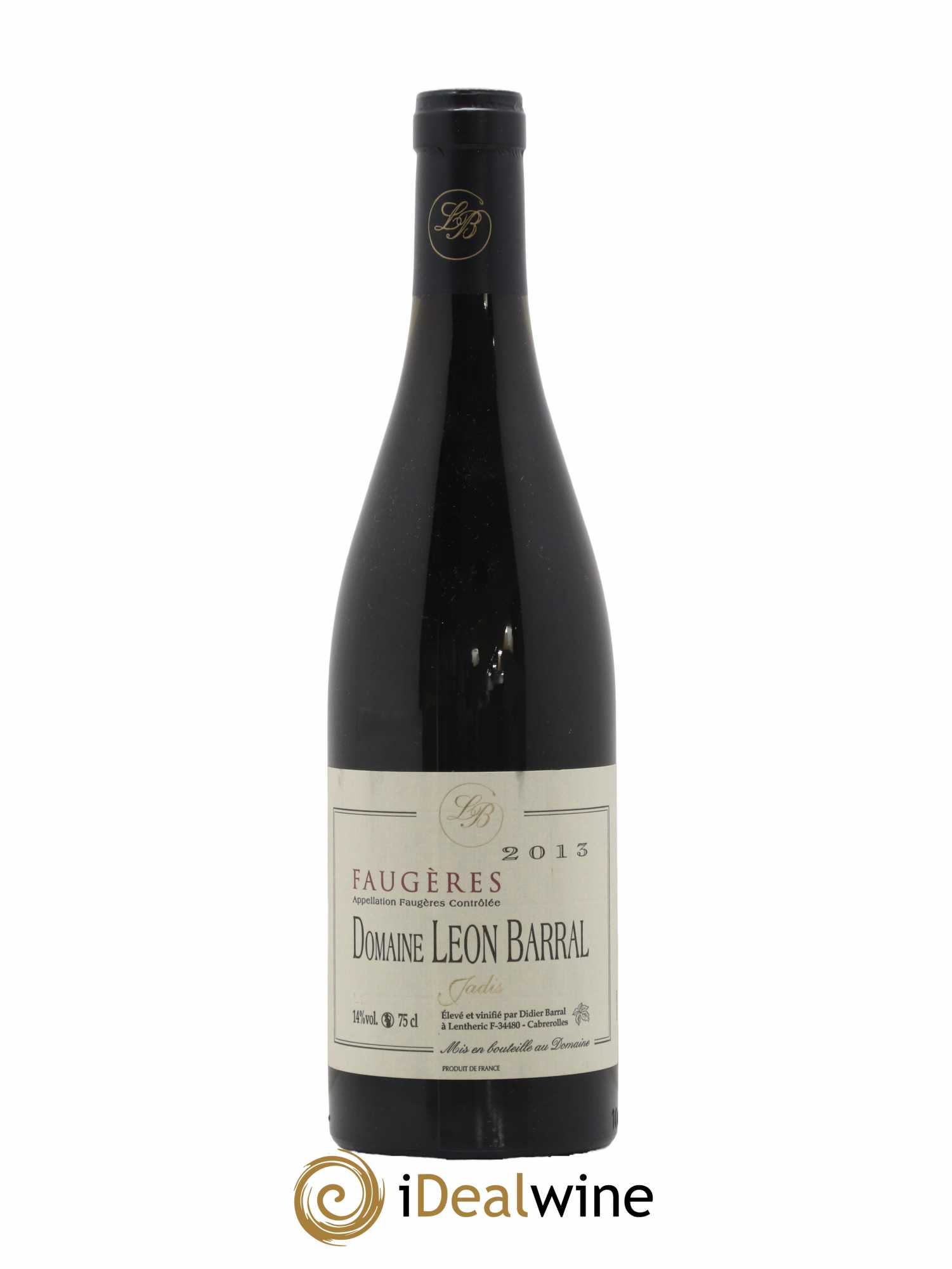 Acheter Faugères Jadis Domaine Léon Barral 2013 (lot: 1002)