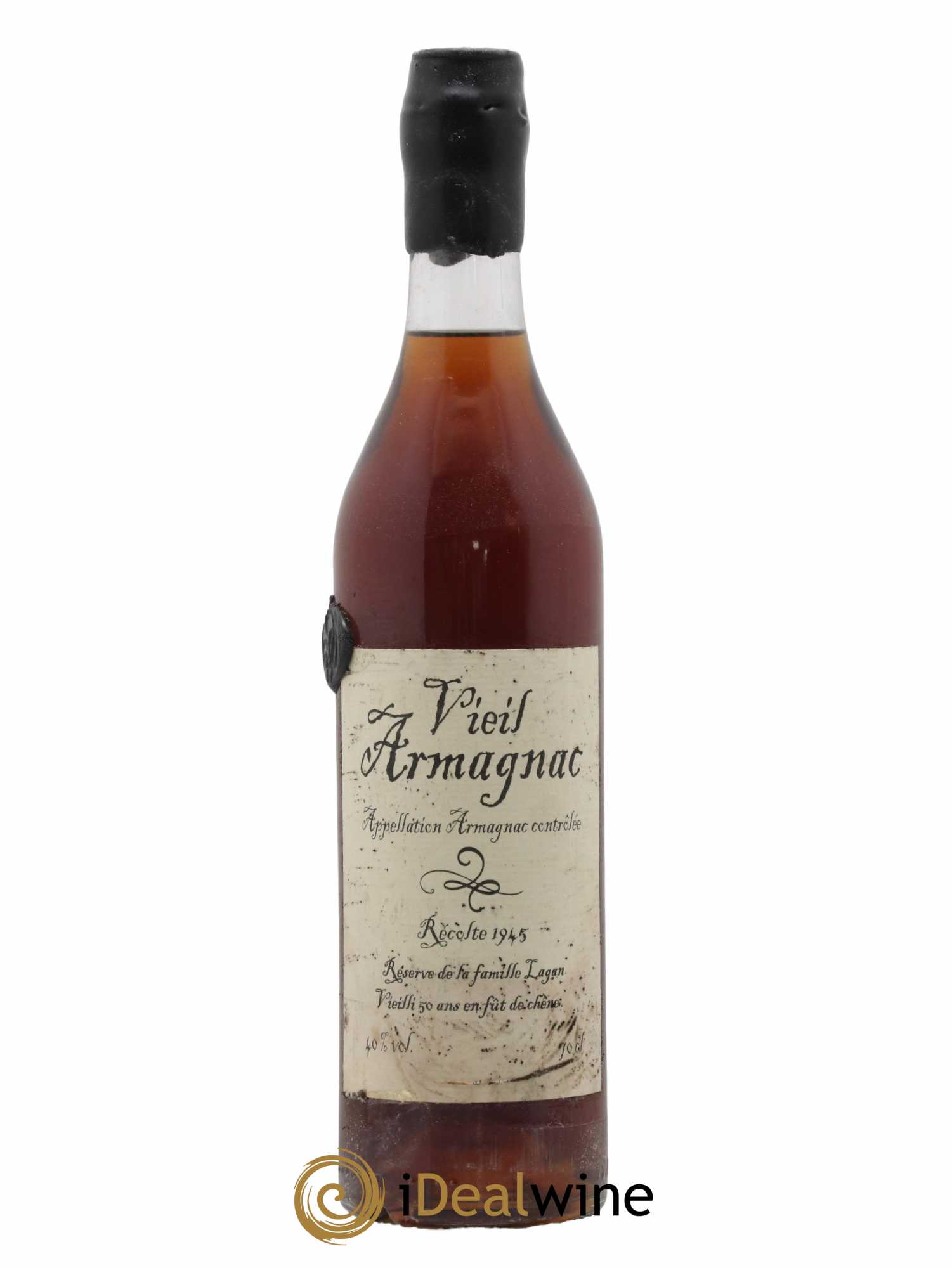 Acheter Armagnac 50 ans Jacques Lagan 1945 (lot: 604)