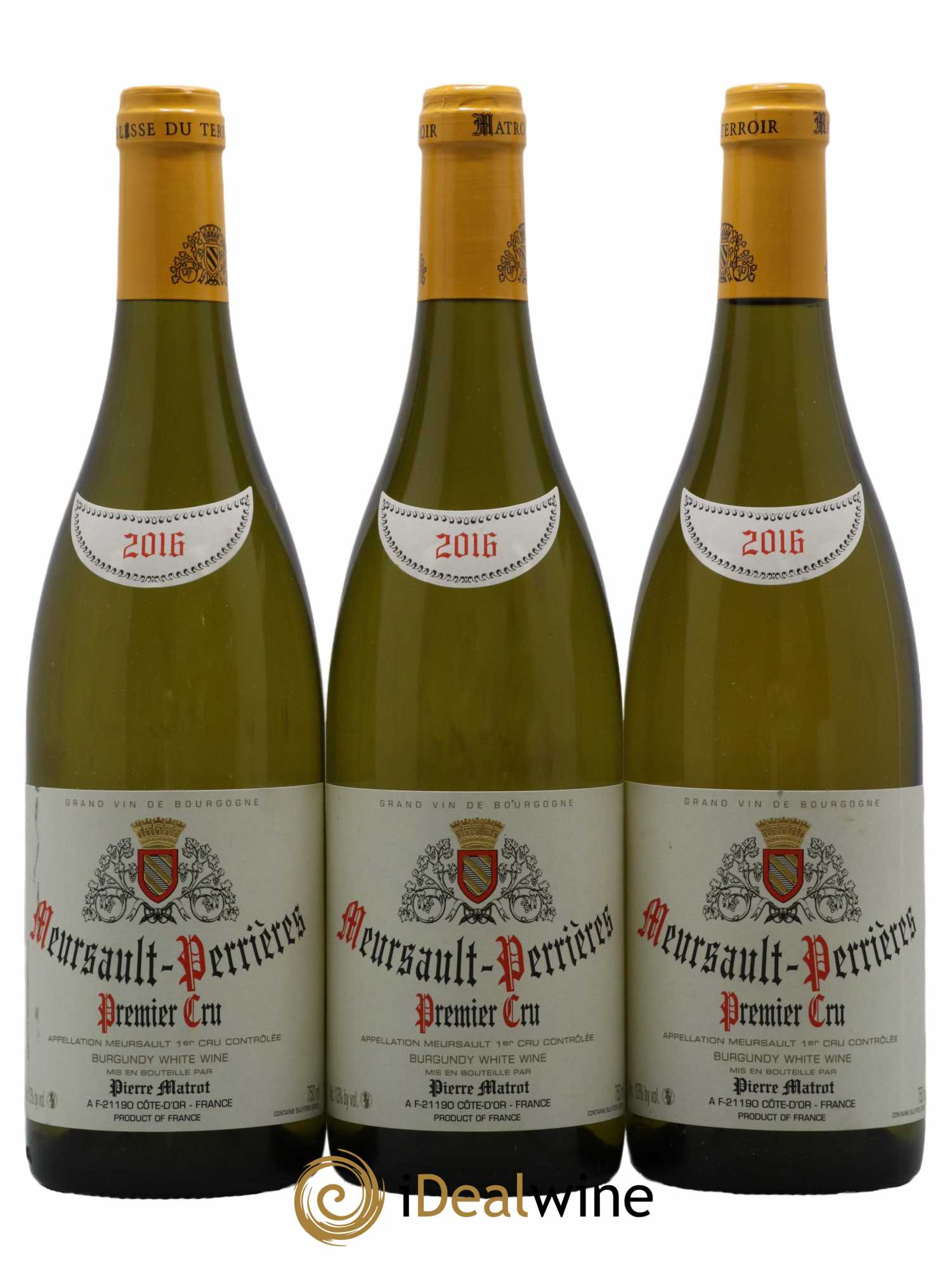 Buy Meursault 1er Cru Perrieres Pierre Matrot 2016 (lot: 1560)