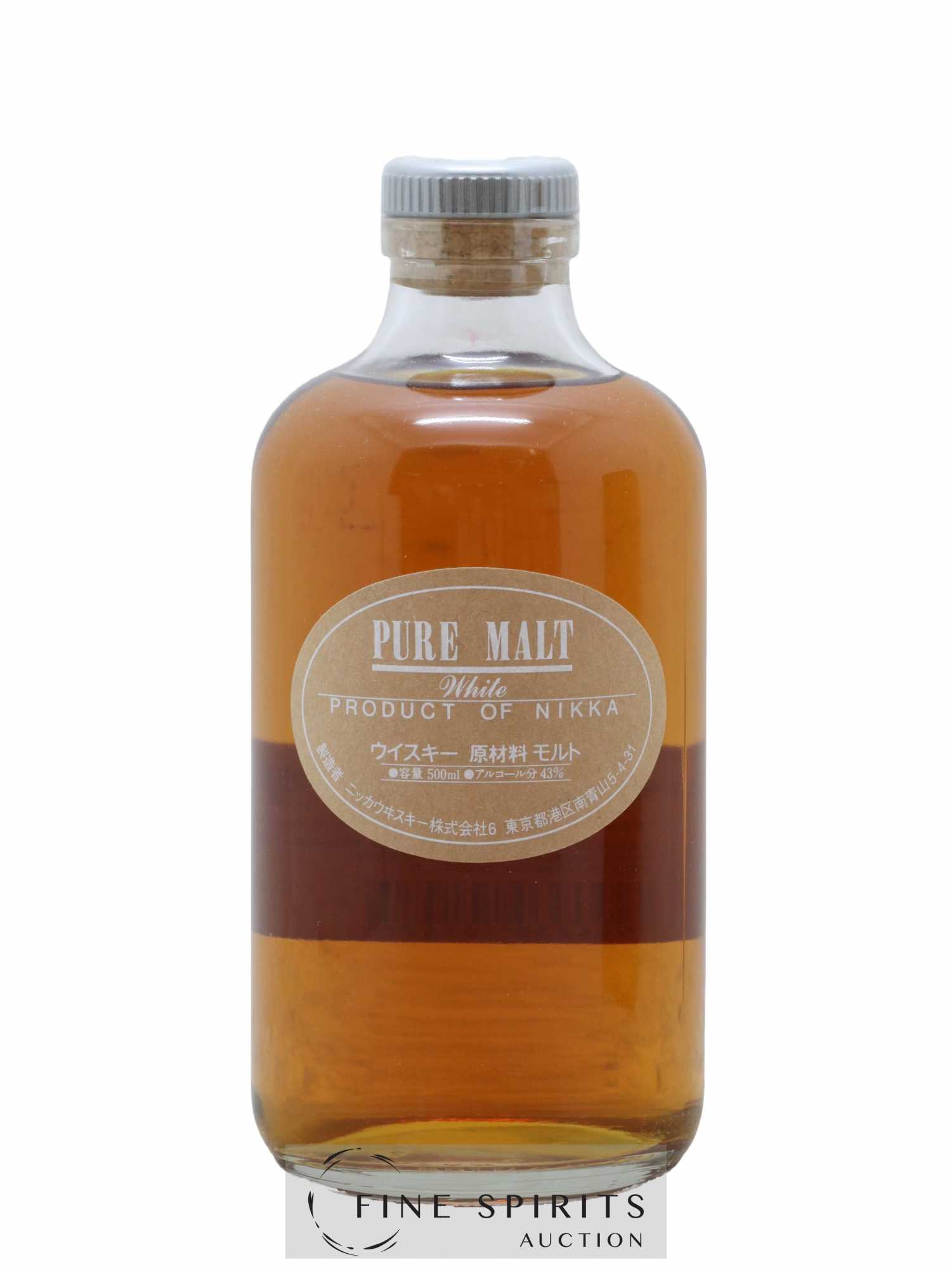 Acheter Nikka Of. Pure Malt White 50cl (lot: 1204)