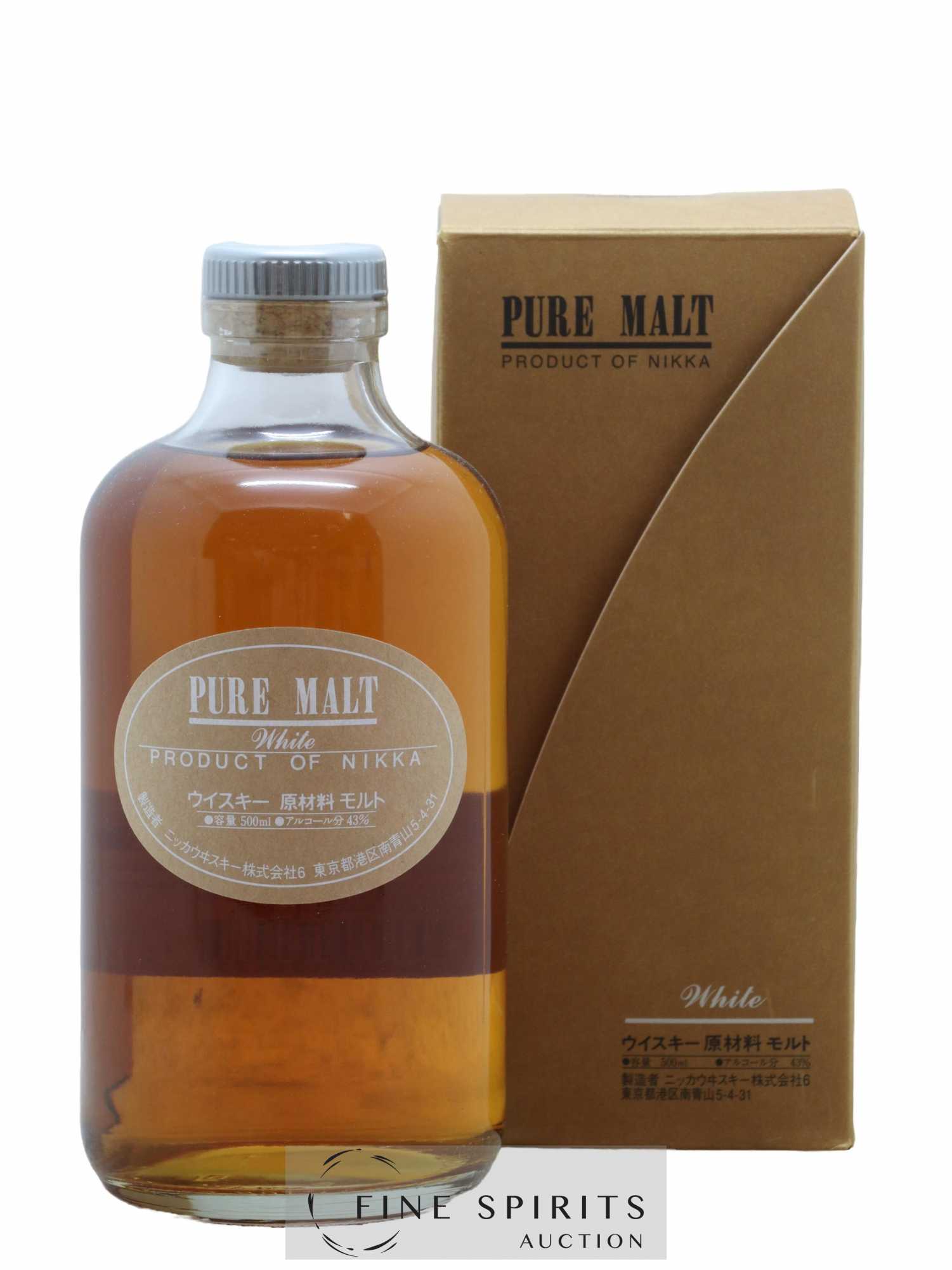 Acheter Nikka Of. Pure Malt White 50cl (lot: 1204)