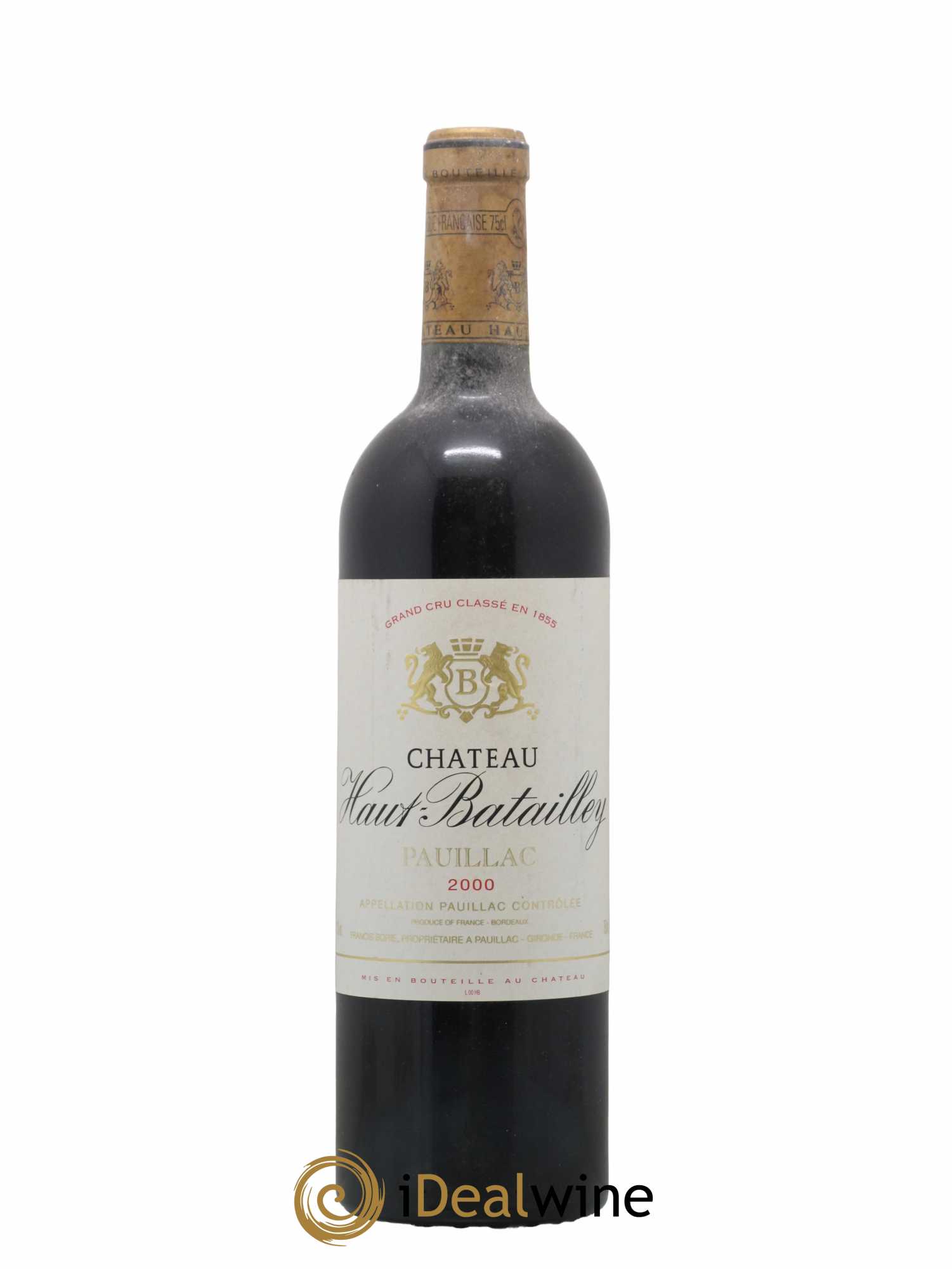Acheter Château Haut Batailley 5ème Grand Cru Classé 2000 (lot: 8174)