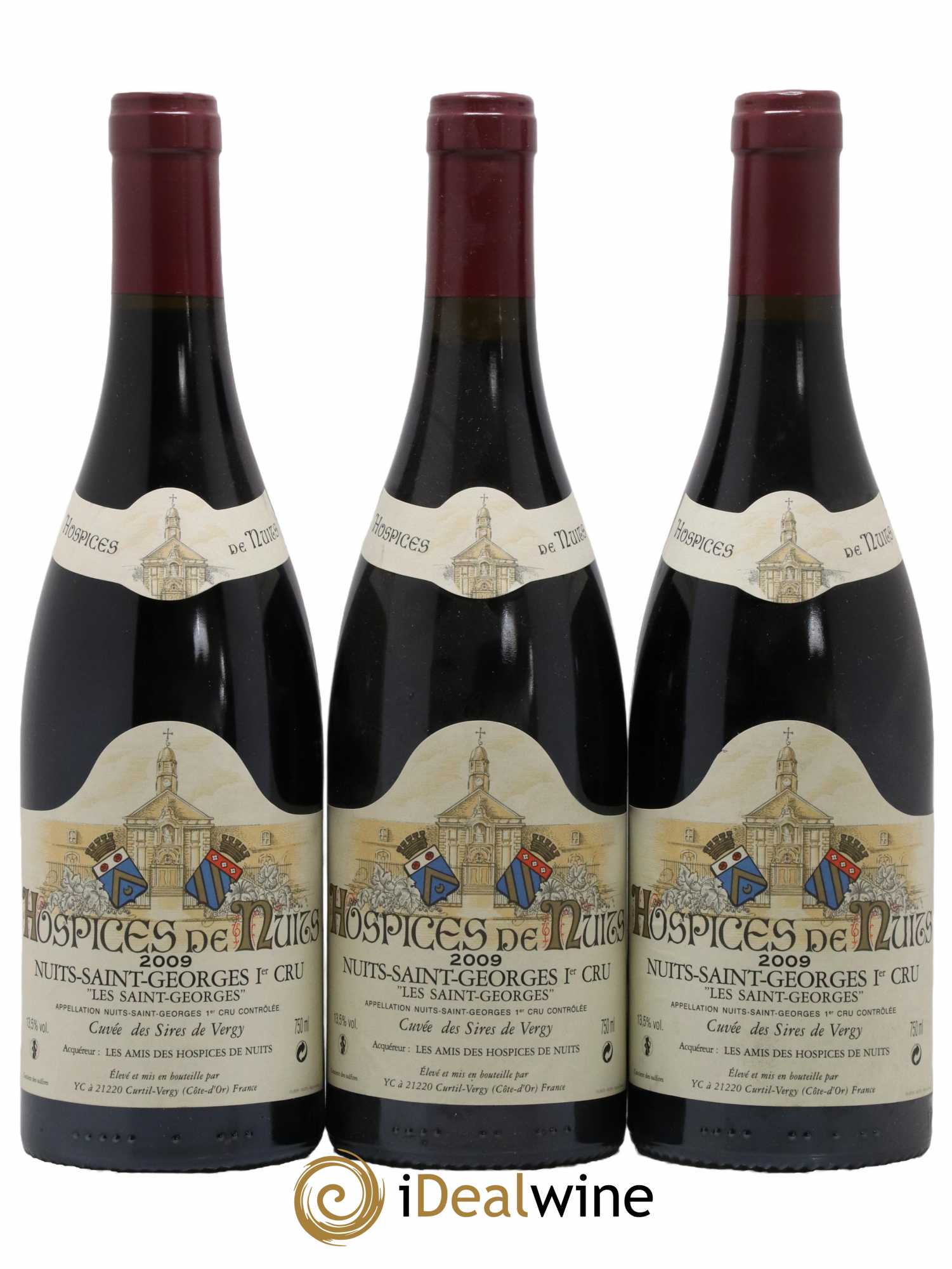 Acheter Nuits Saint-Georges 1er Cru Les Saint Georges Cuvée des Sires ...