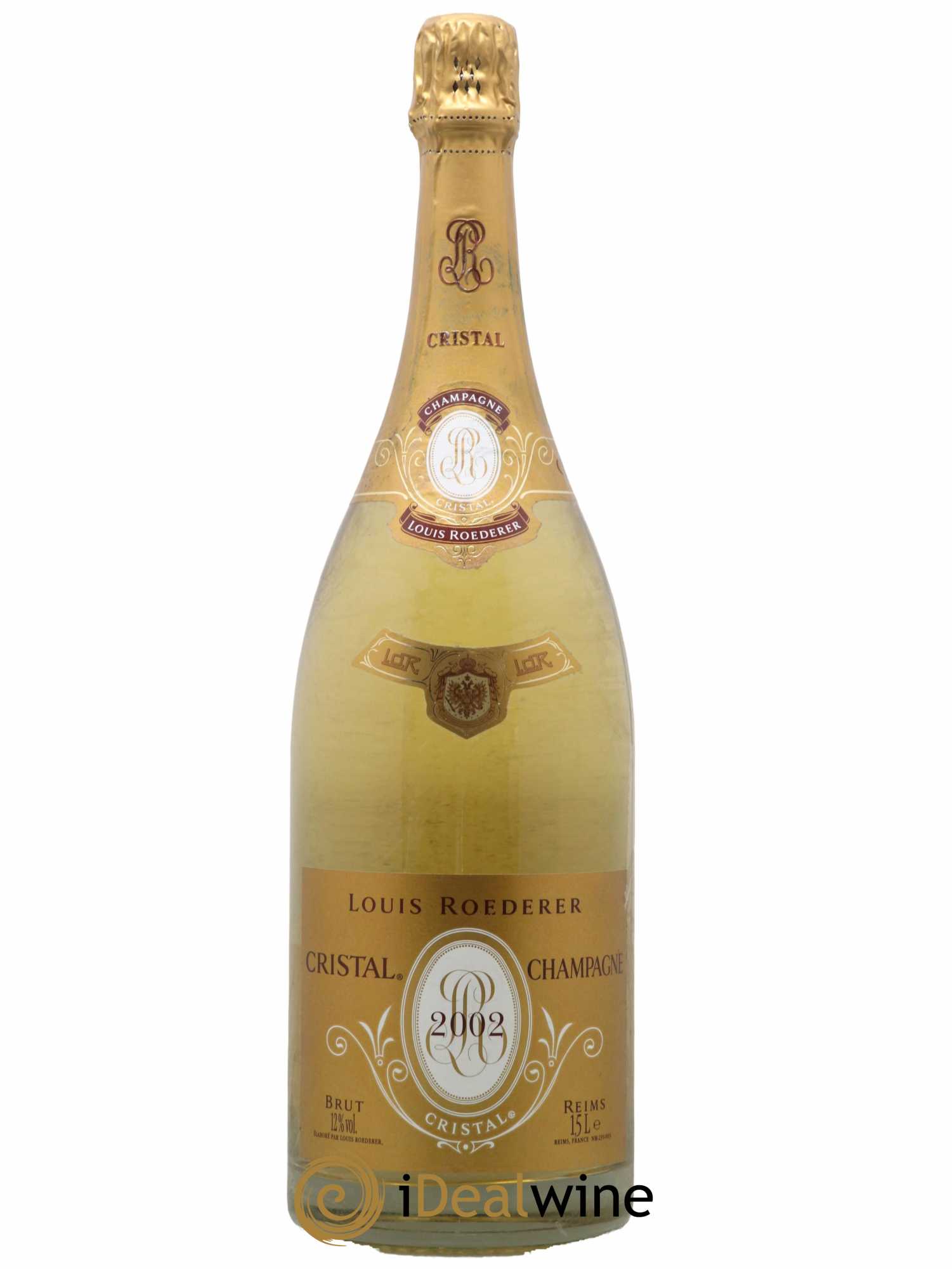 Buy Cristal Louis Roederer 2002 (lot: 1621)