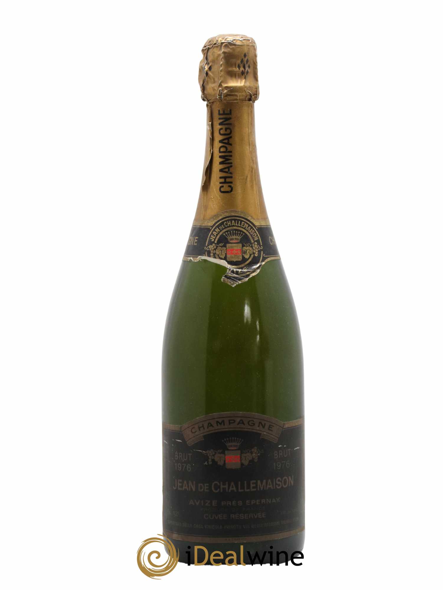 Acheter Champagne Jean De Challemaison Cuvee Reservee Brut 1976 (lot: 5125)