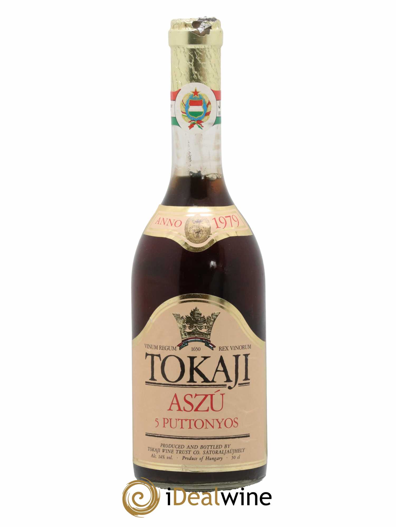 Buy Tokaji Aszù 5 Puttonyos Tokaji Wine Trust 50 cl 1979 (lot: 17)