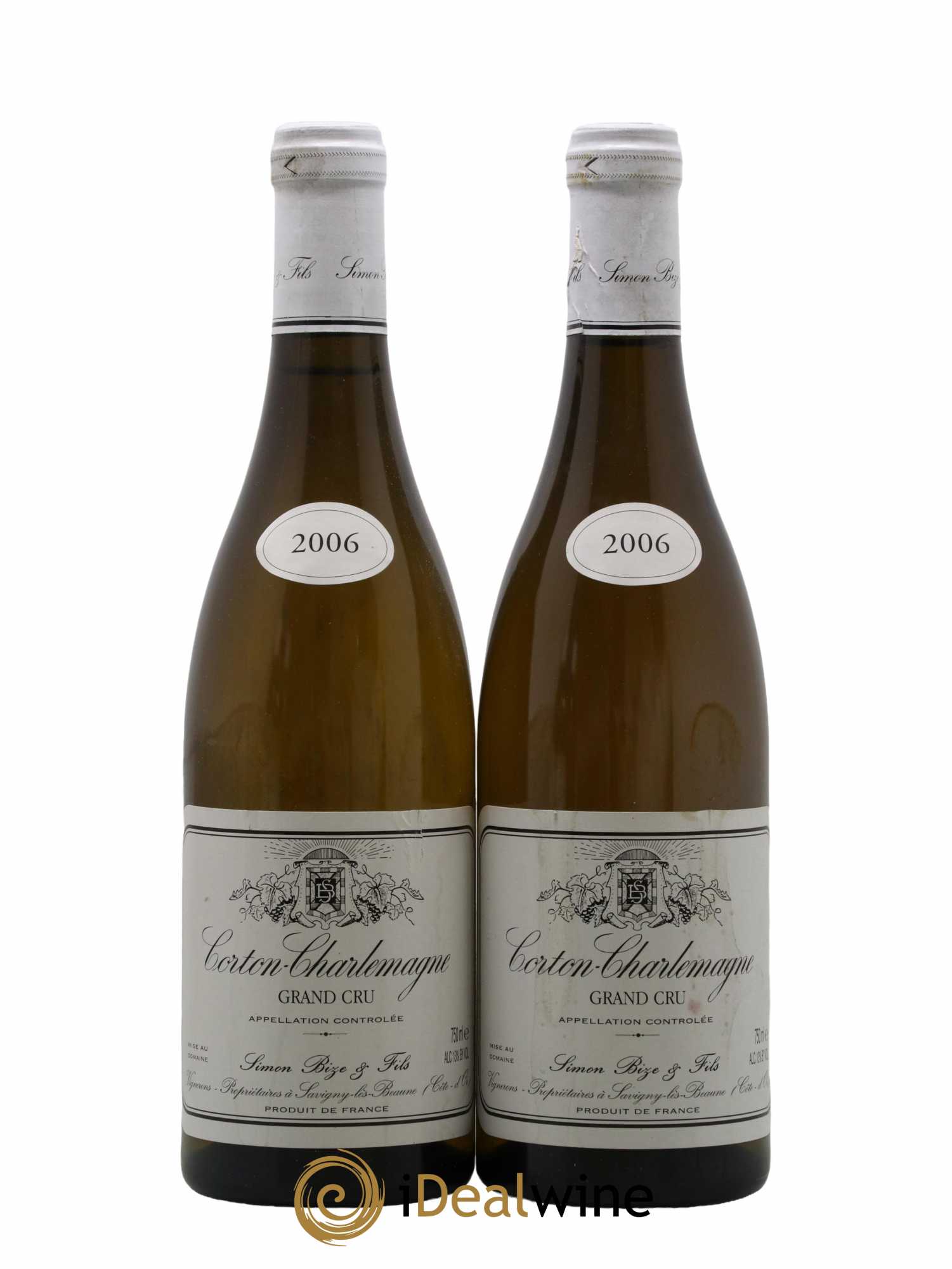 Acheter Corton-Charlemagne Grand Cru Simon Bize & Fils 2006 (lot: 2968)