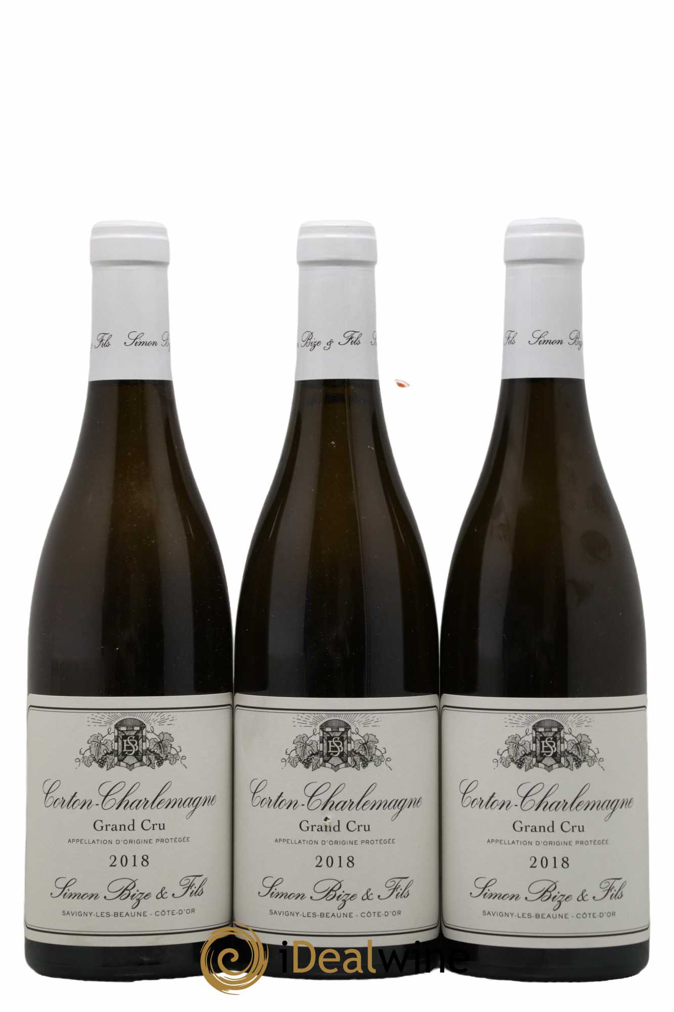 Acheter Corton-Charlemagne Grand Cru Simon Bize & Fils 2018 (lot: 1889)