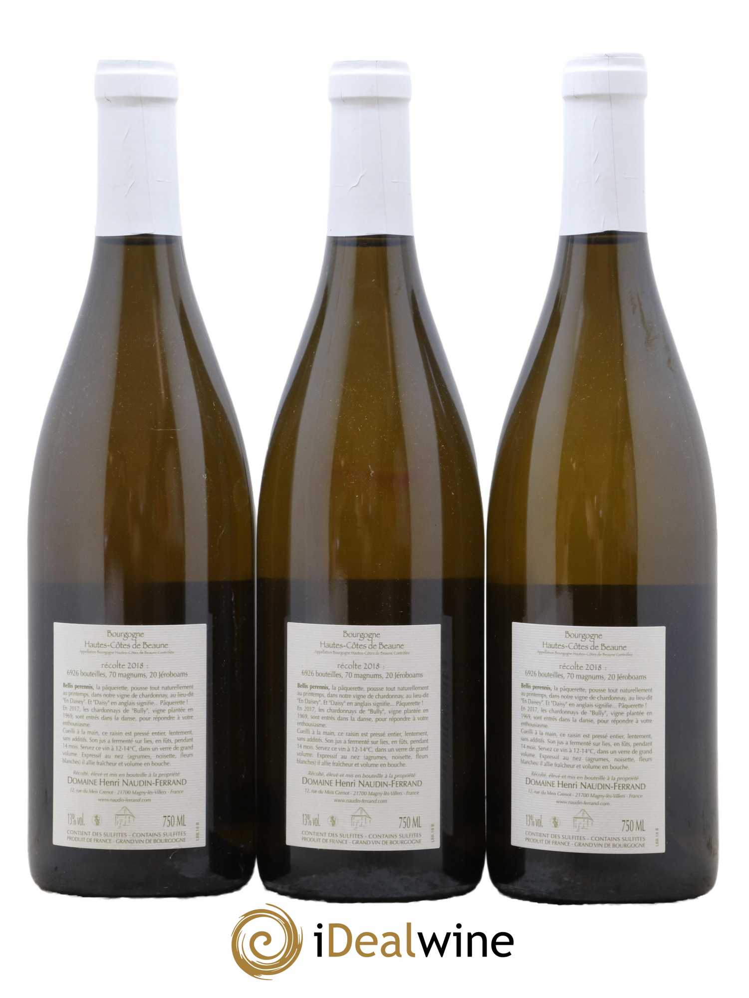 Acheter Hautes Côtes de Beaune Bellis Perennis Naudin-Ferrand (Domaine ...