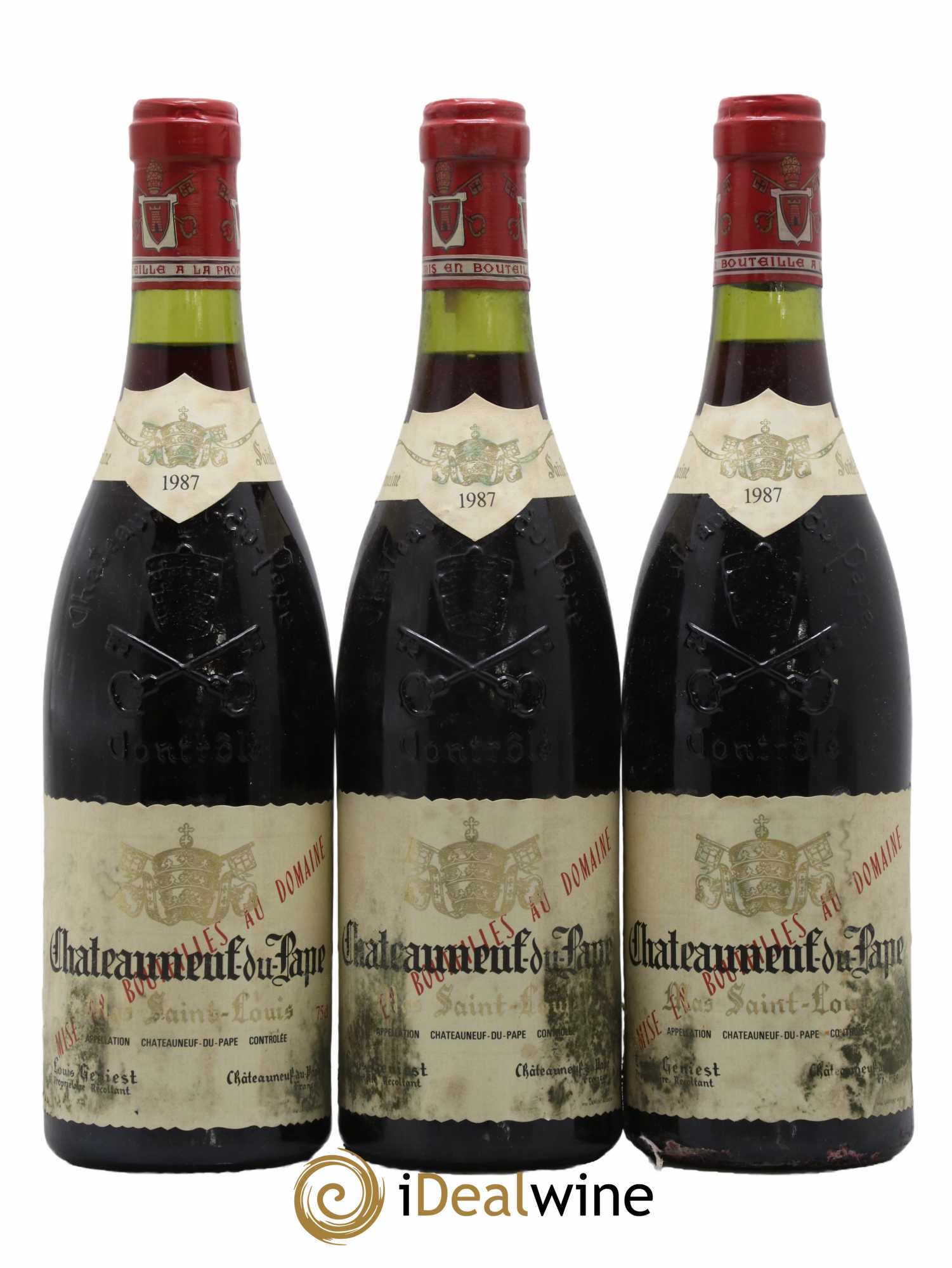Acheter Châteauneuf-du-Pape Tradition Mas Saint-Louis 1987 (lot: 4712)