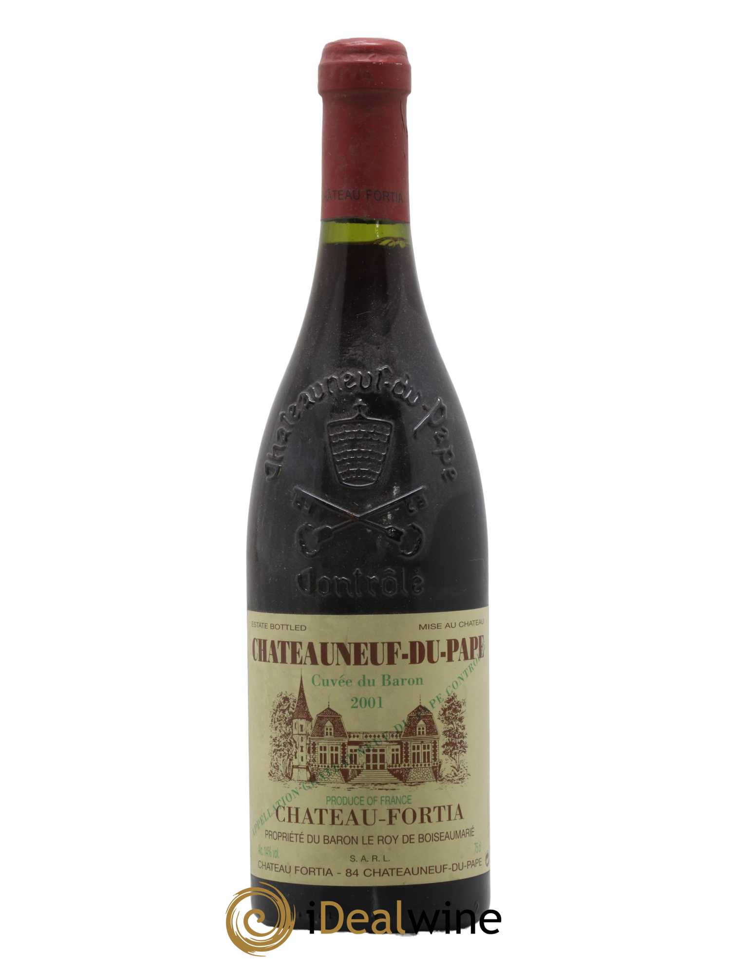 Buy Châteauneuf-du-Pape Cuvee Baron Baron Le Roy De Boiseaumarie 2001 ...