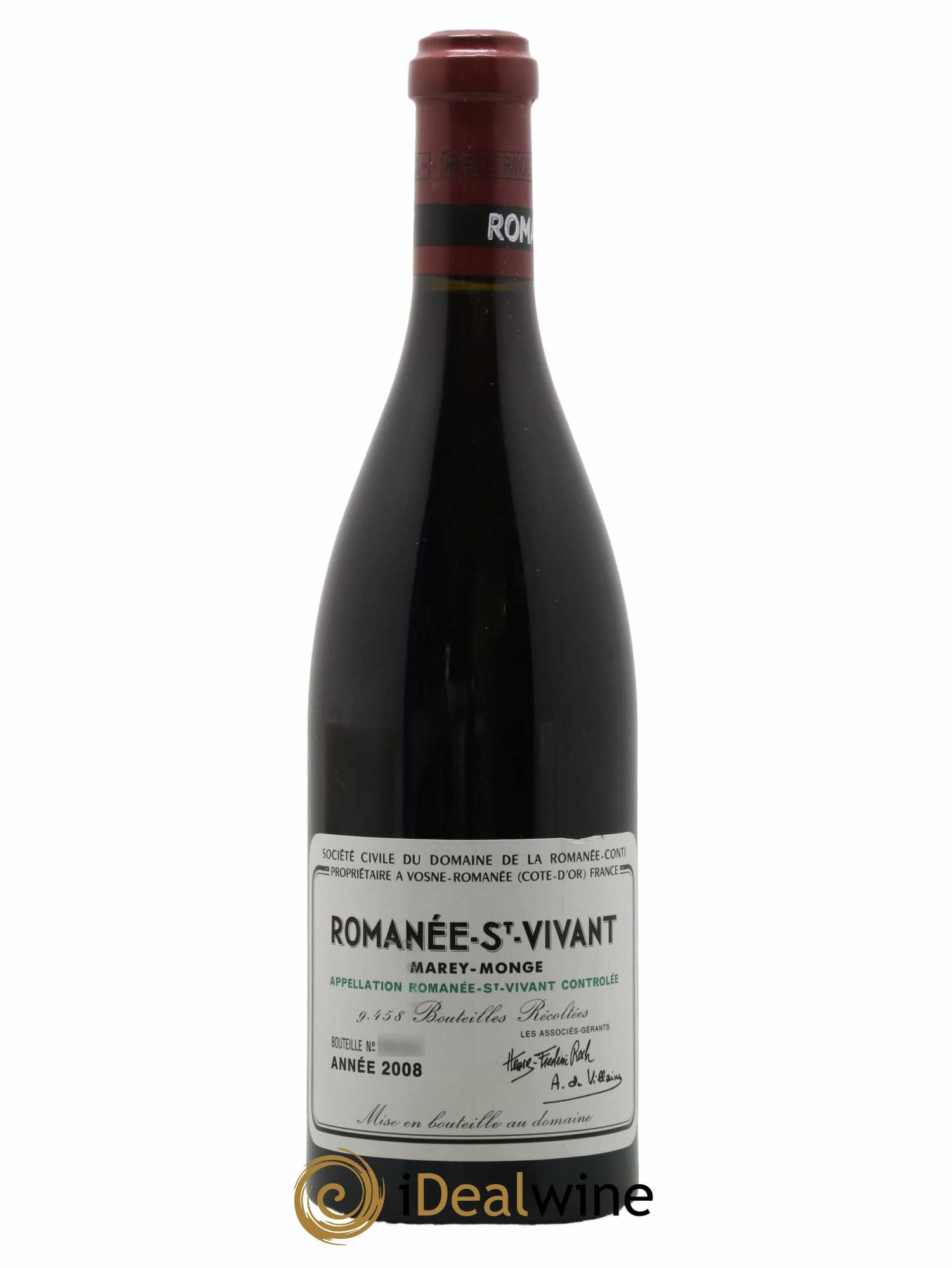 Buy Romanée-Saint-Vivant Grand Cru Domaine de la Romanée-Conti 2008 ...