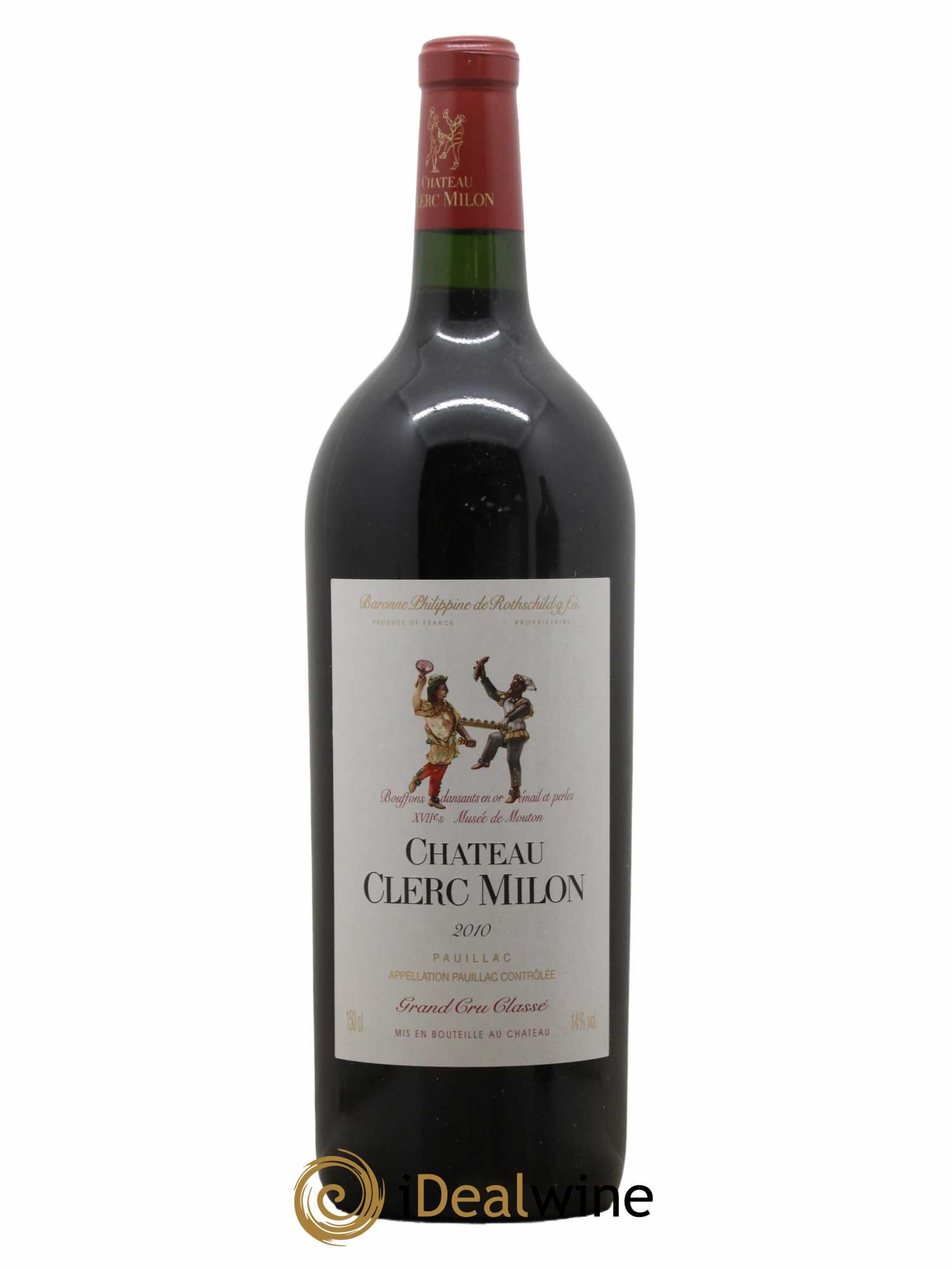 Buy Château Clerc Milon 5ème Grand Cru Classé 2010 (lot: 8125)