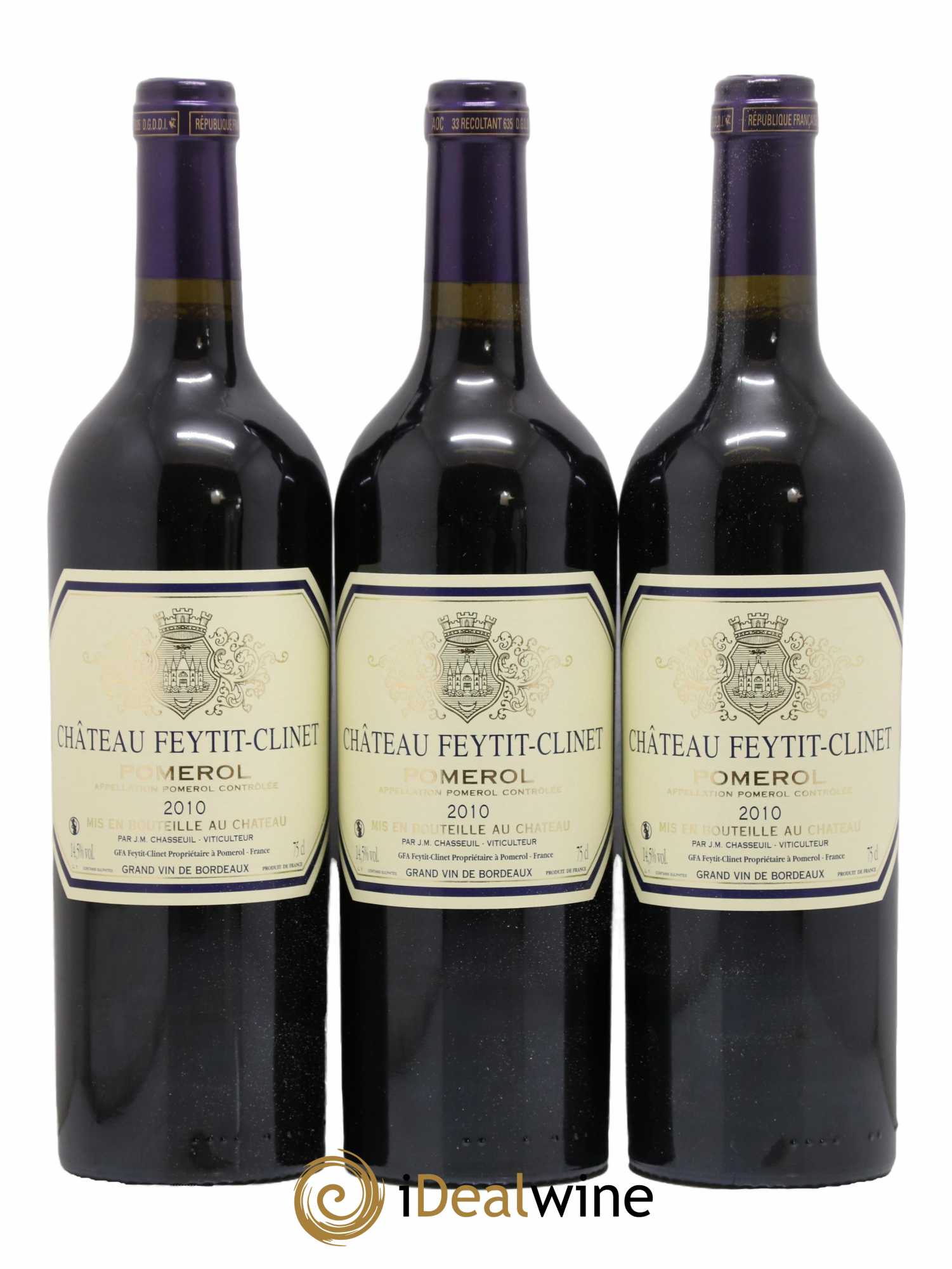 Acheter Château Feytit-Clinet 2010 (lot: 8149)