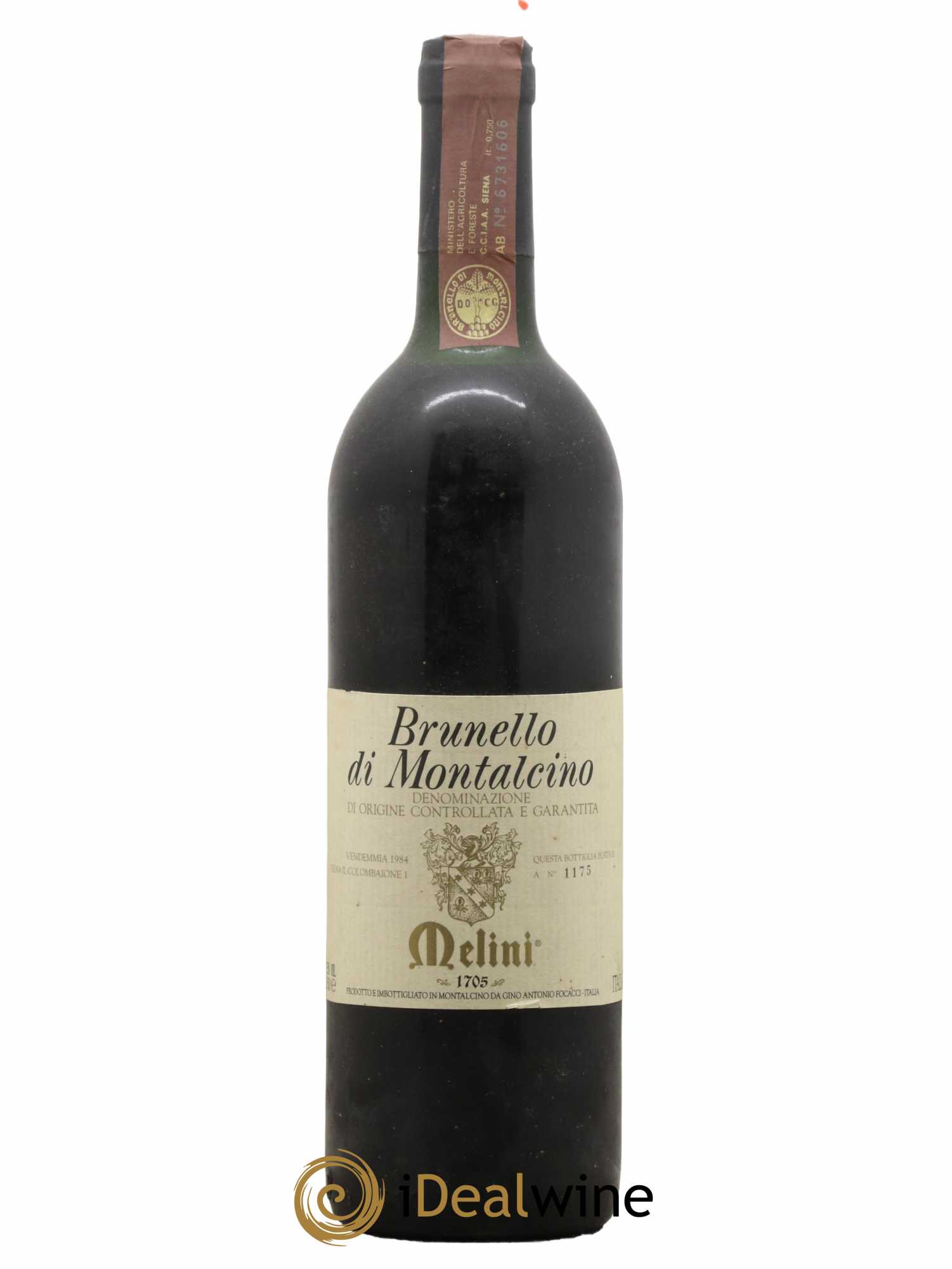 Acheter Brunello di Montalcino DOCG Vigna II Colombaione Melini 1984 ...