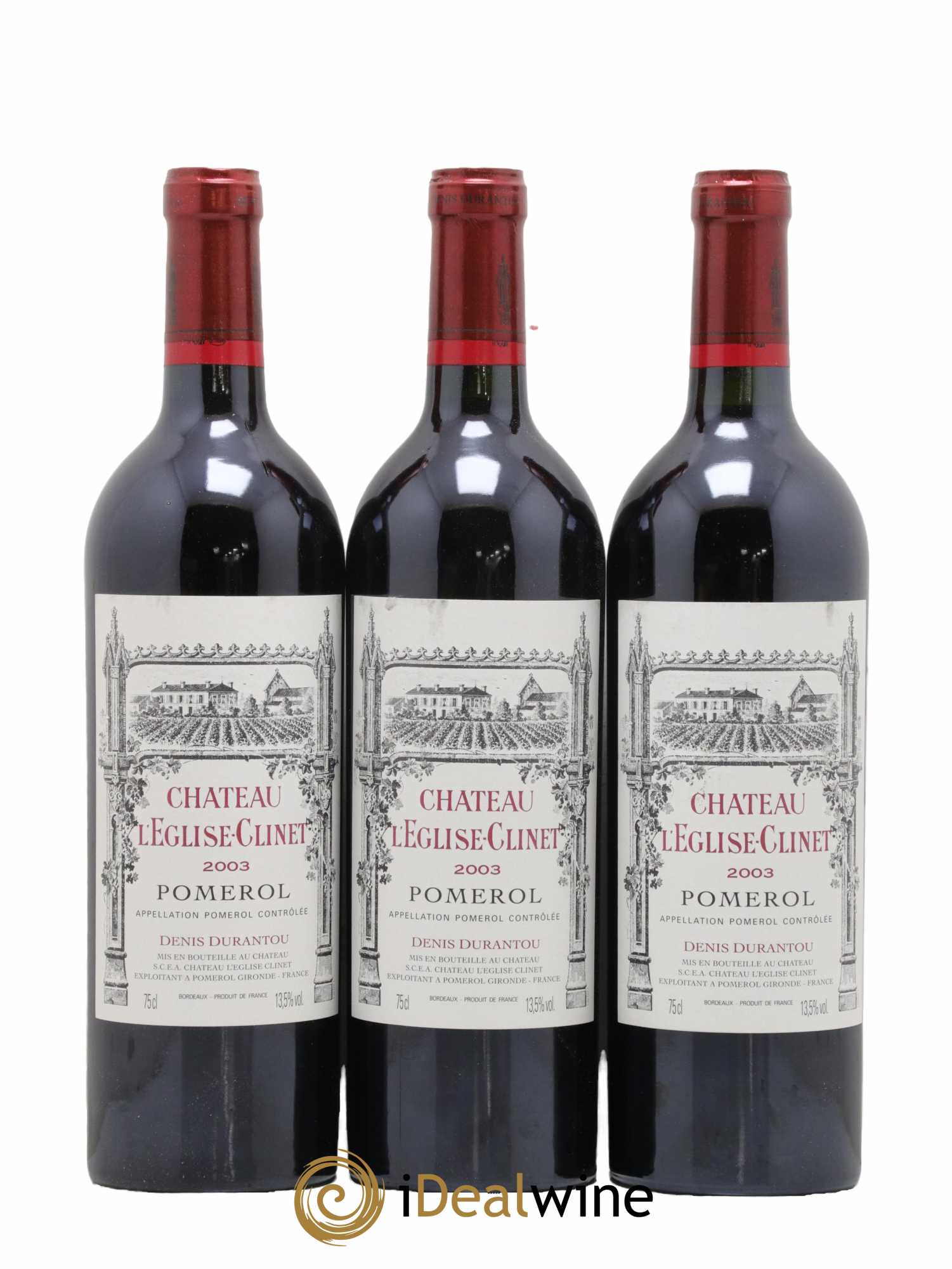 Acheter Château l'Église Clinet 2003 (lot: 7845)